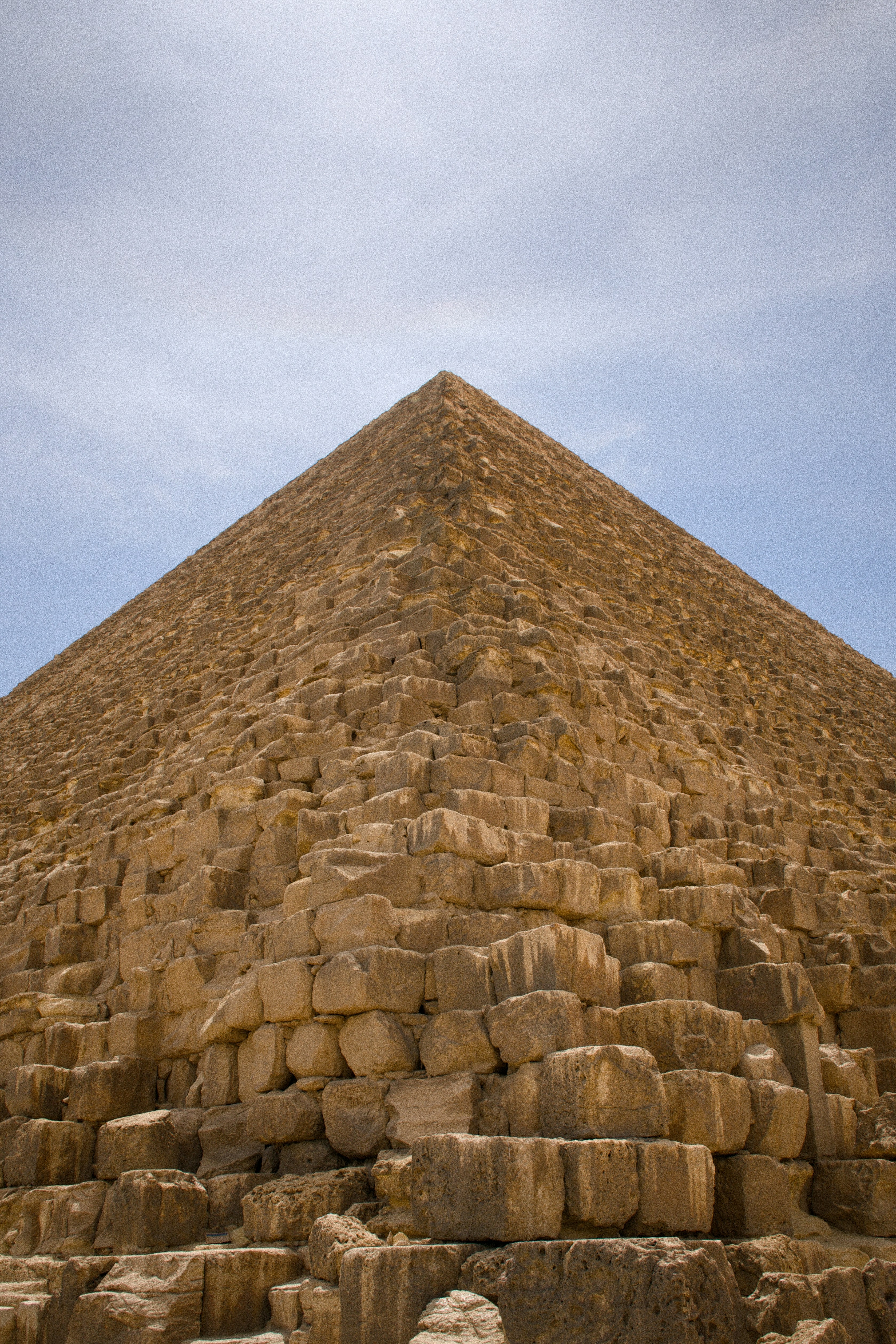 Rising Stone Spine: The Great Pyramid Reaches the Sky