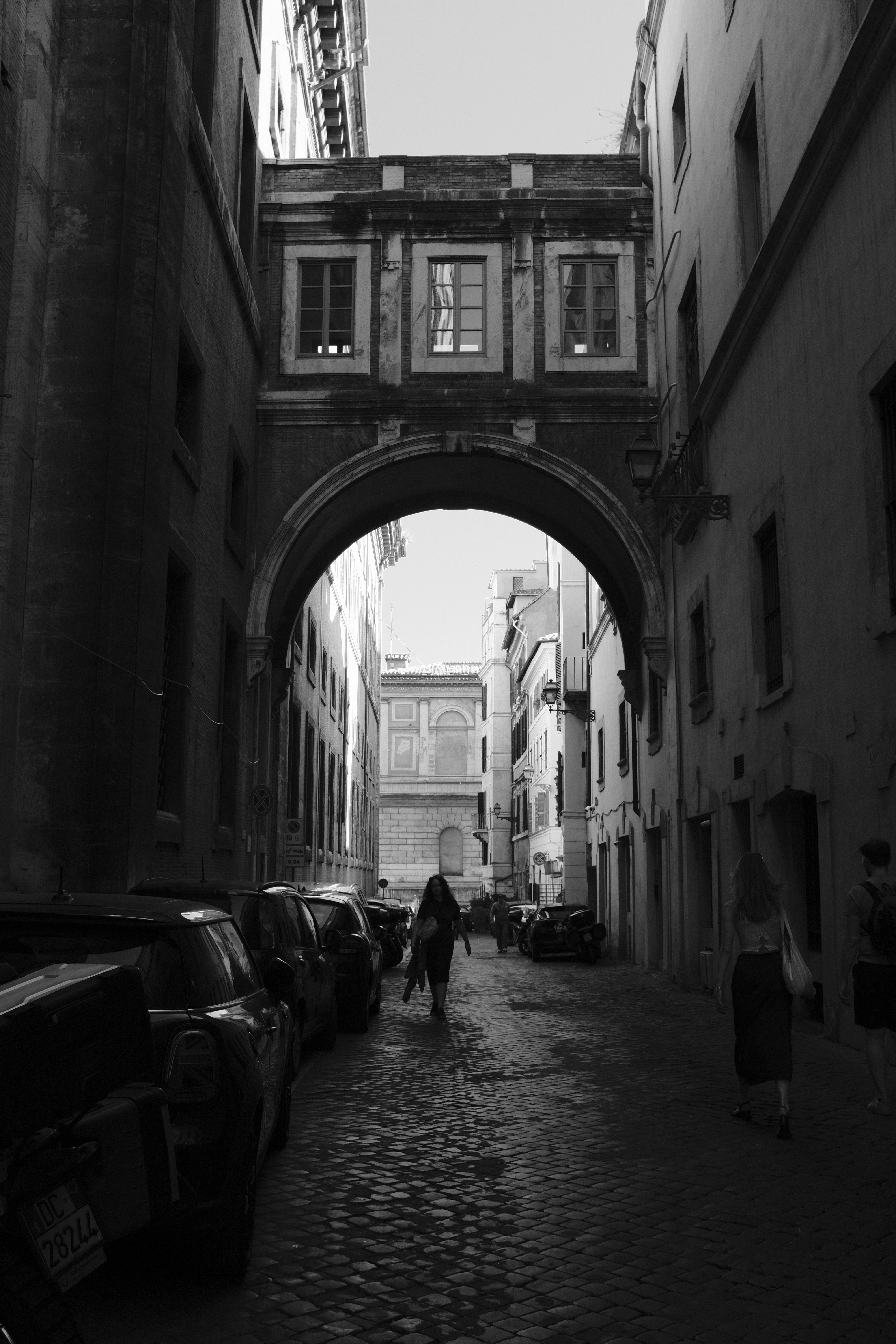 Archway Corridor: Street Leads to Light