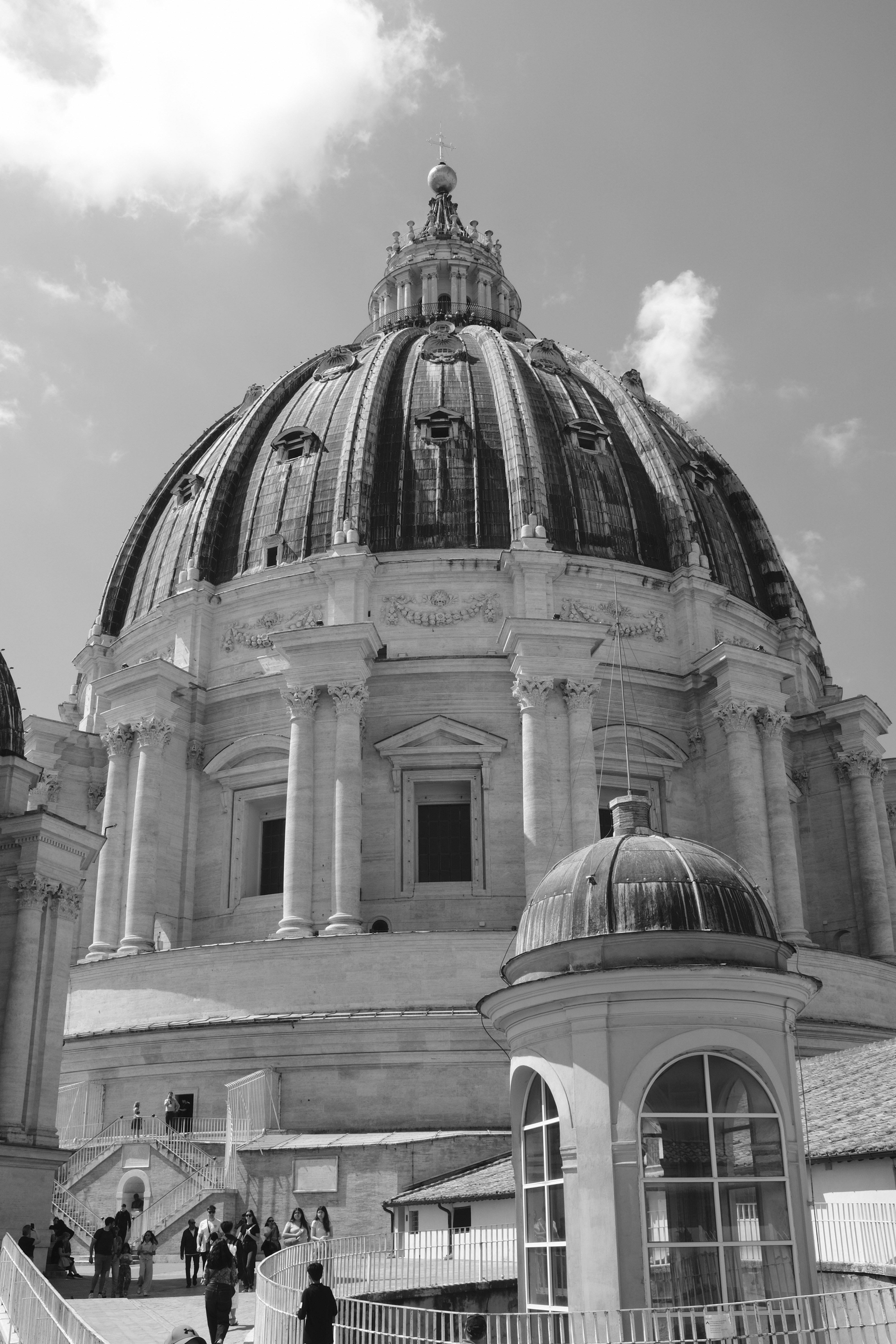 Dome and Lantern: A Baroque Summit Over a Quiet Piazza