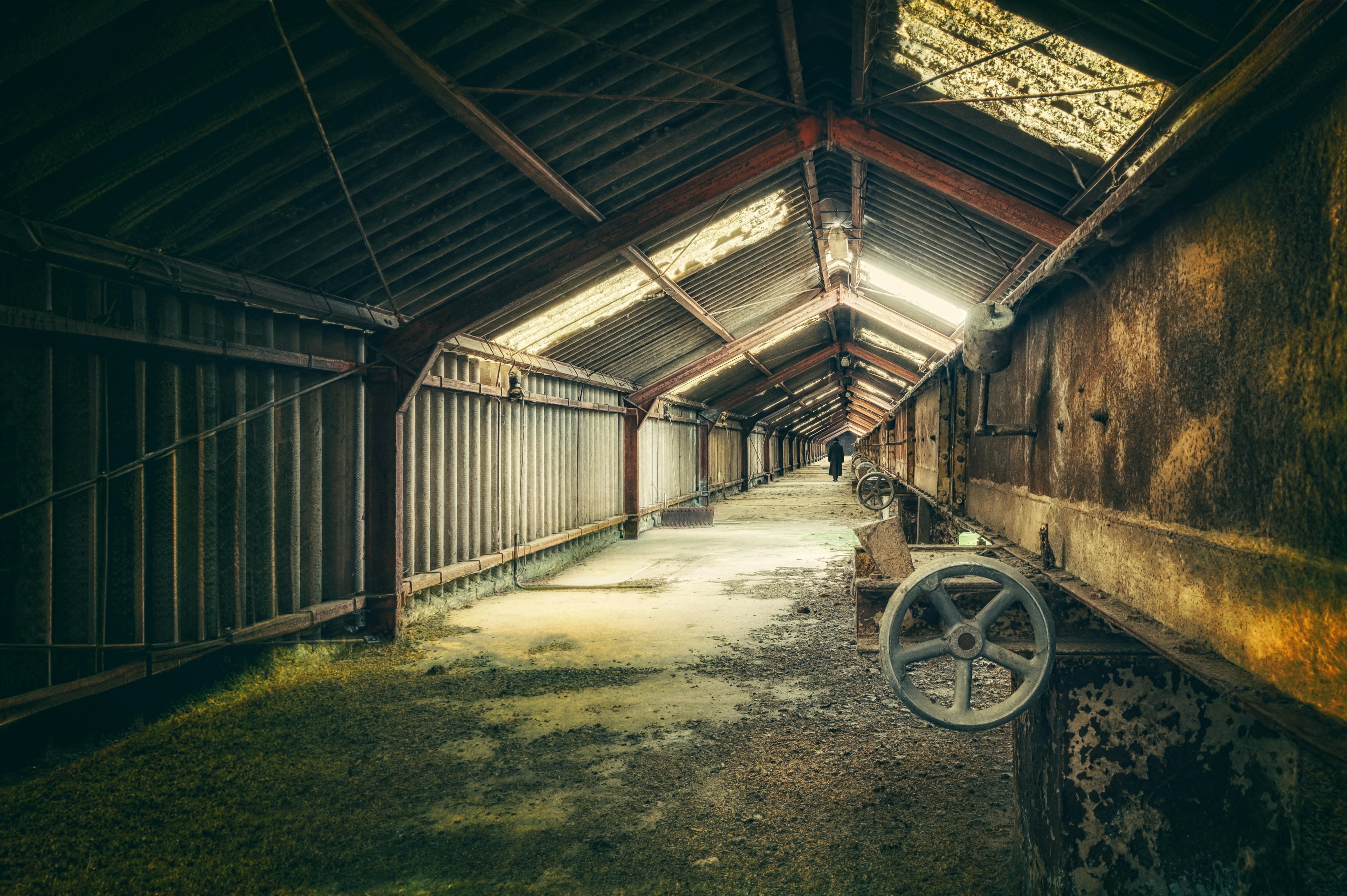 Abandoned Passage: Echoes of a Dim Tunnel
