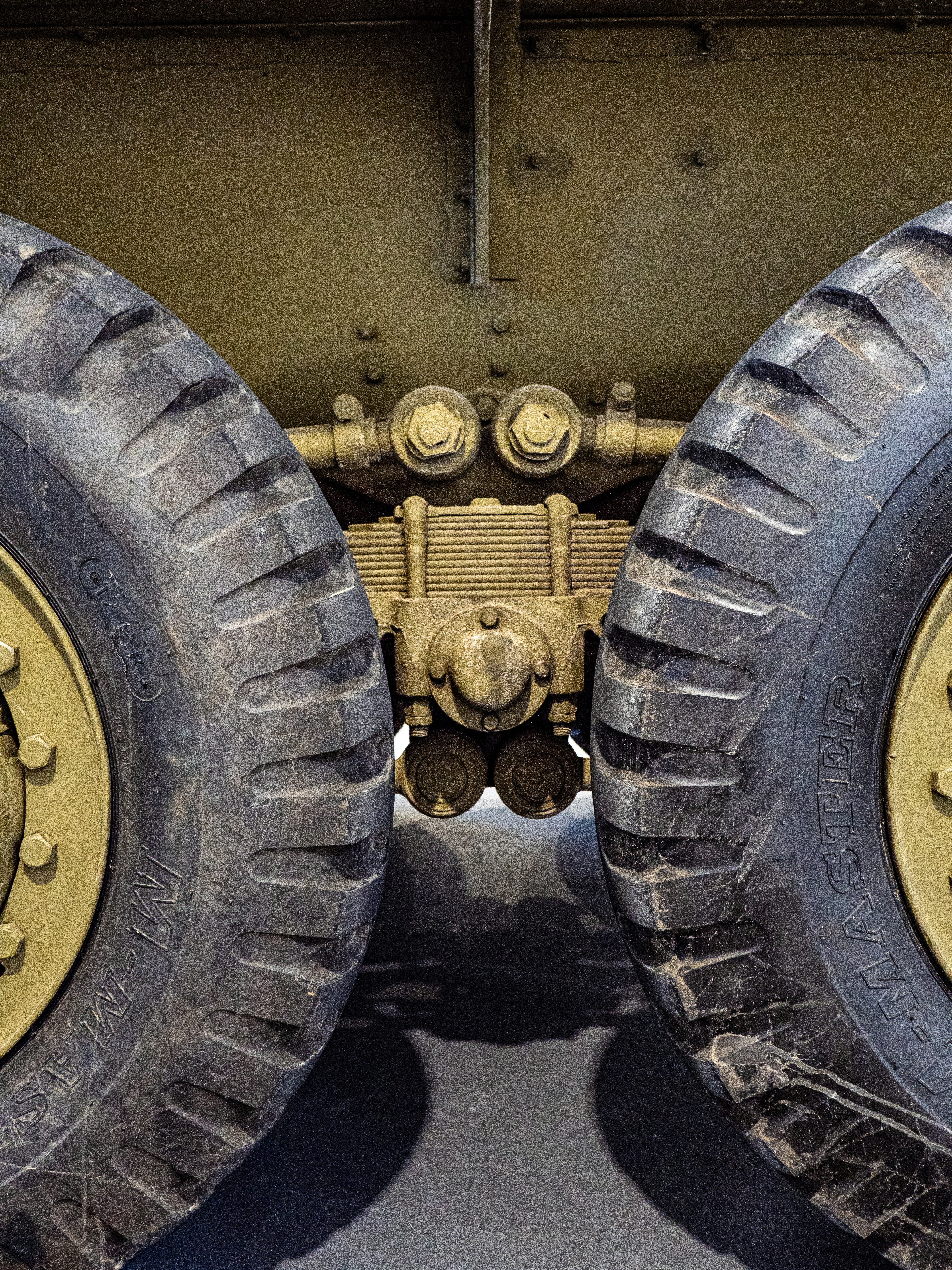 Dual Massive Wheels: Heart of a Heavy Vehicle