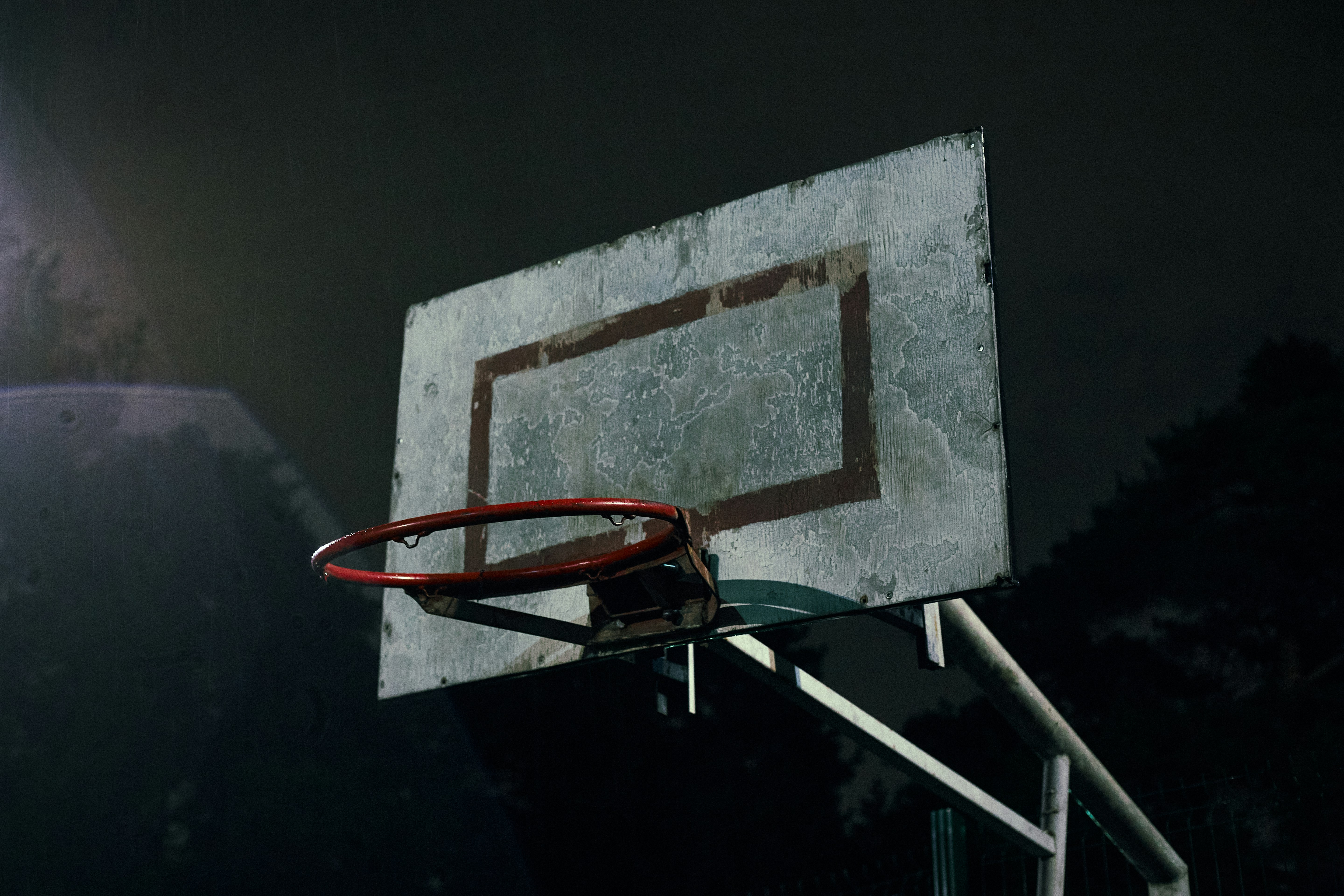 Nightfall Ring: A Weathered Hoop Under Dim Lights