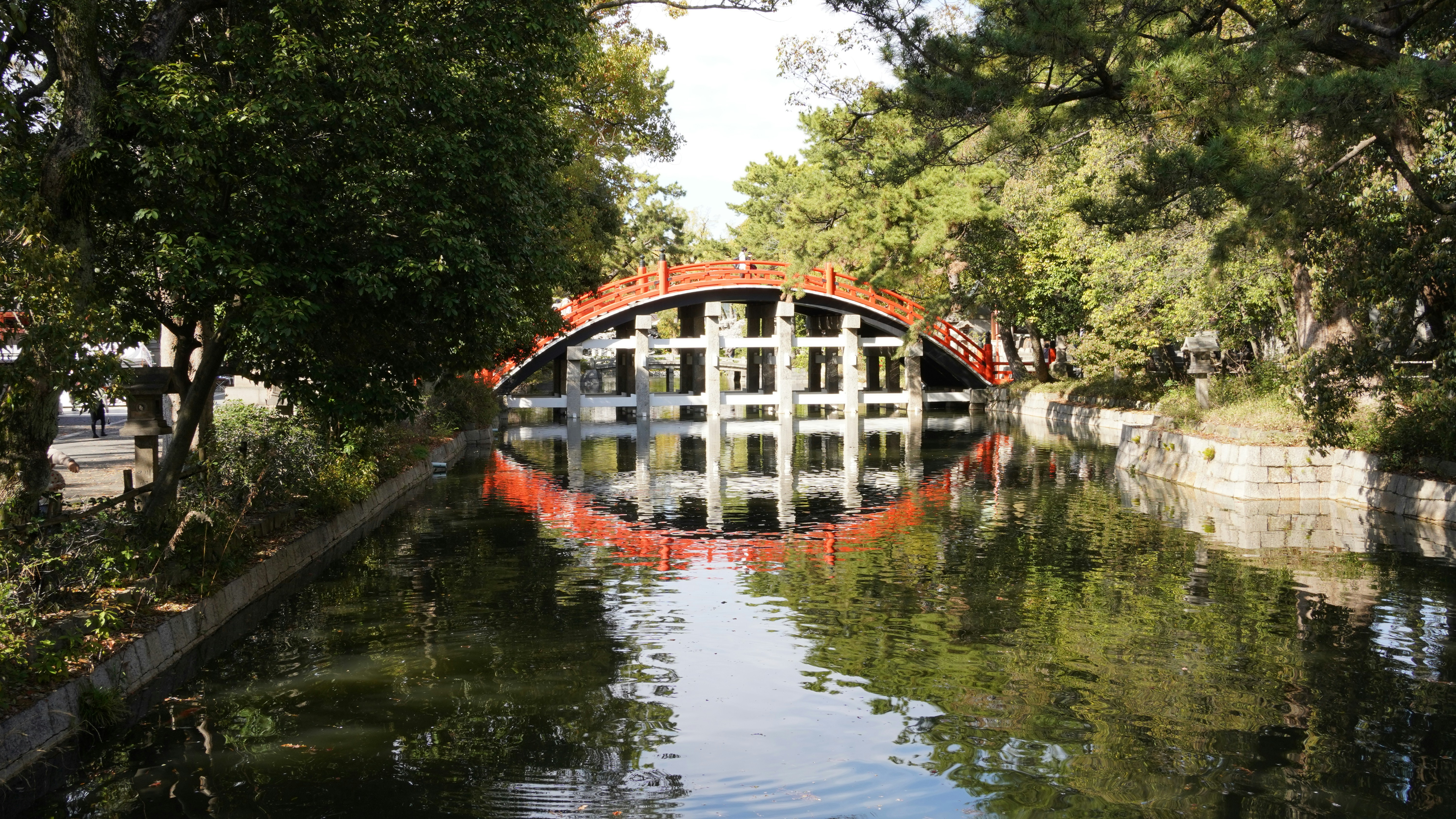 Echoing Arch: Mirror Image Over the Water