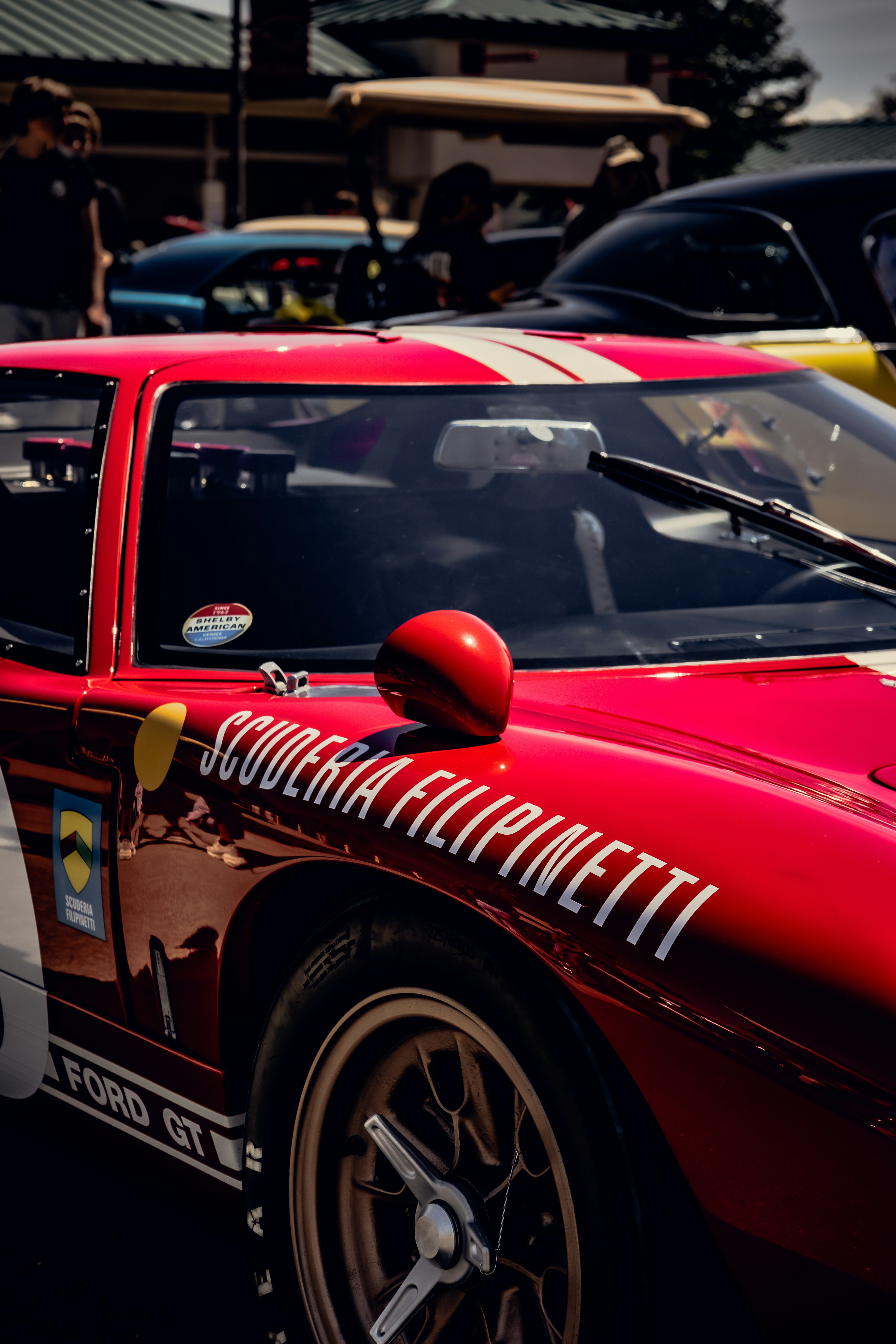 Crimson Classic: A Glimpse of Racing Heritage