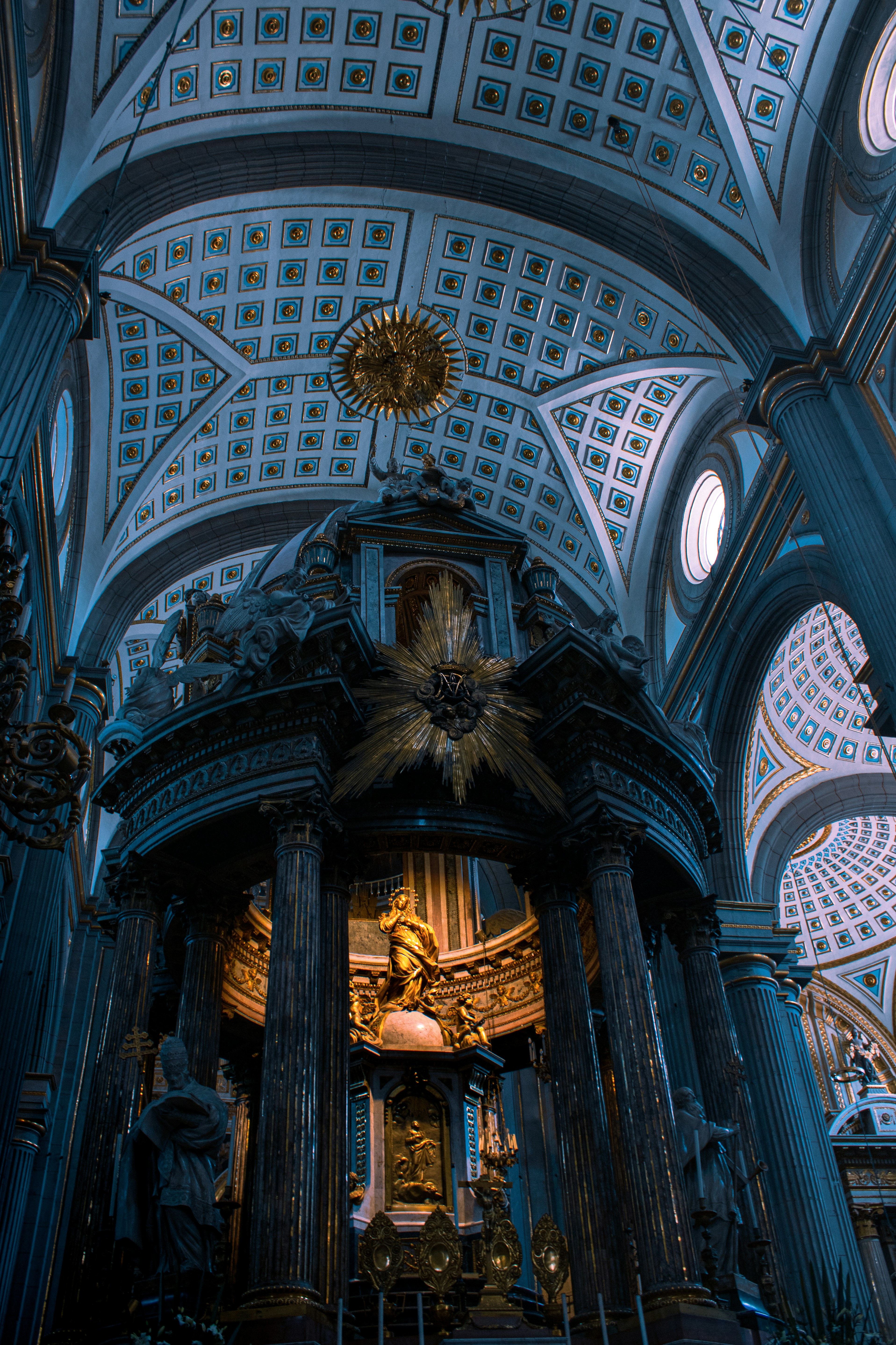 Sanctuary in Blue: An Orchestrated Baroque Choir of Light and Stone
