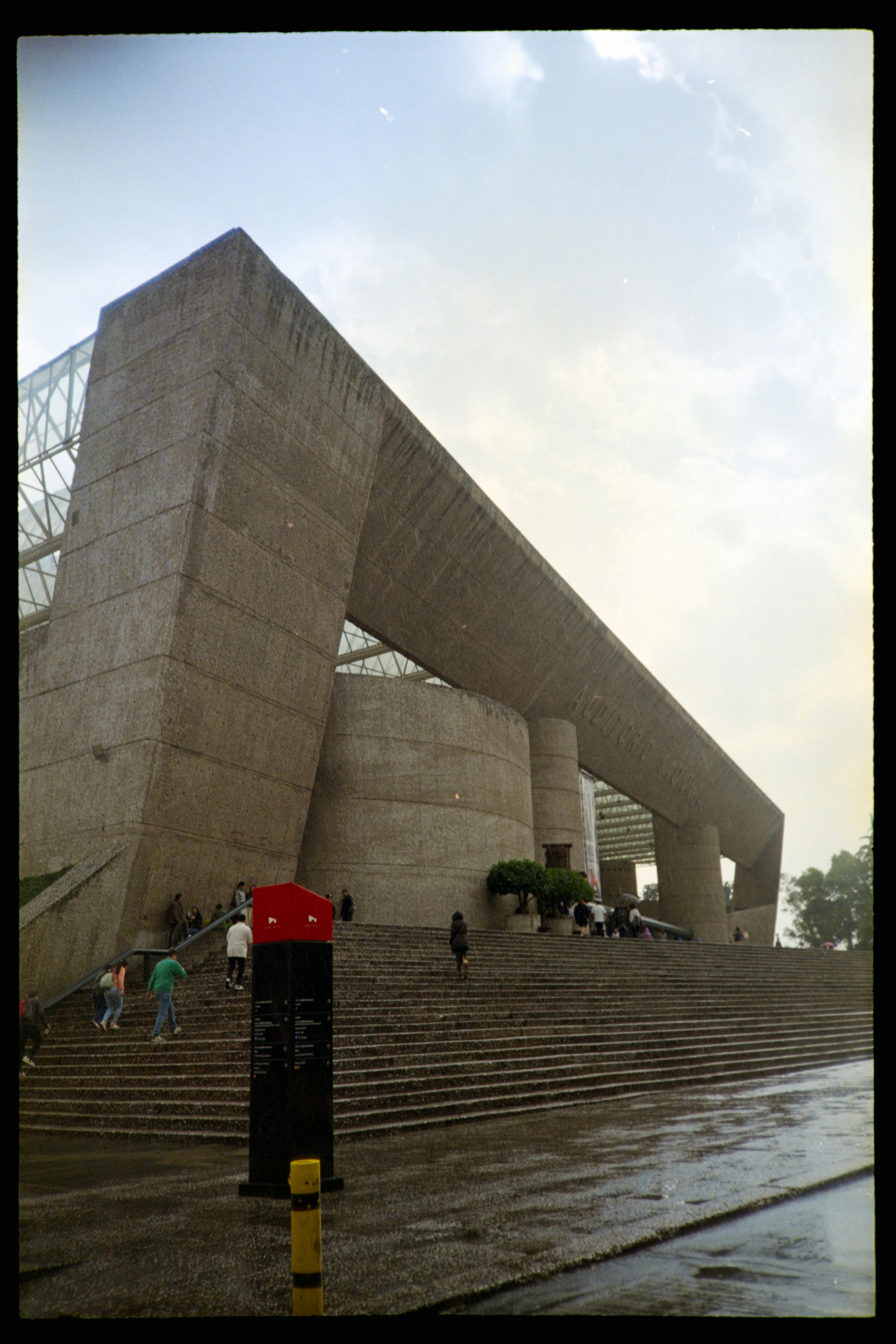 Concrete Portal: Steps to the Monument