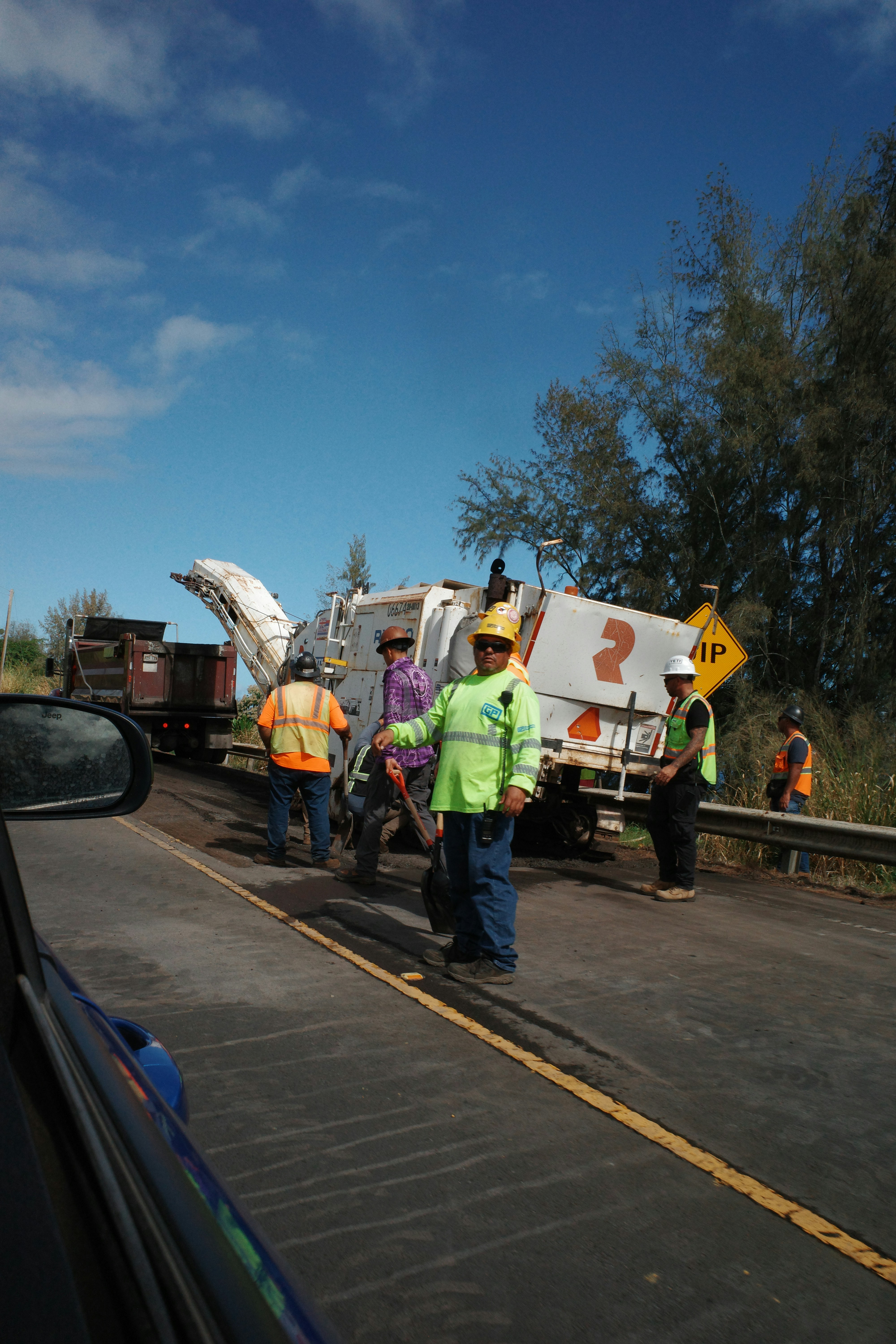 Crew on a Narrow Road: Equipment and Safety in Motion