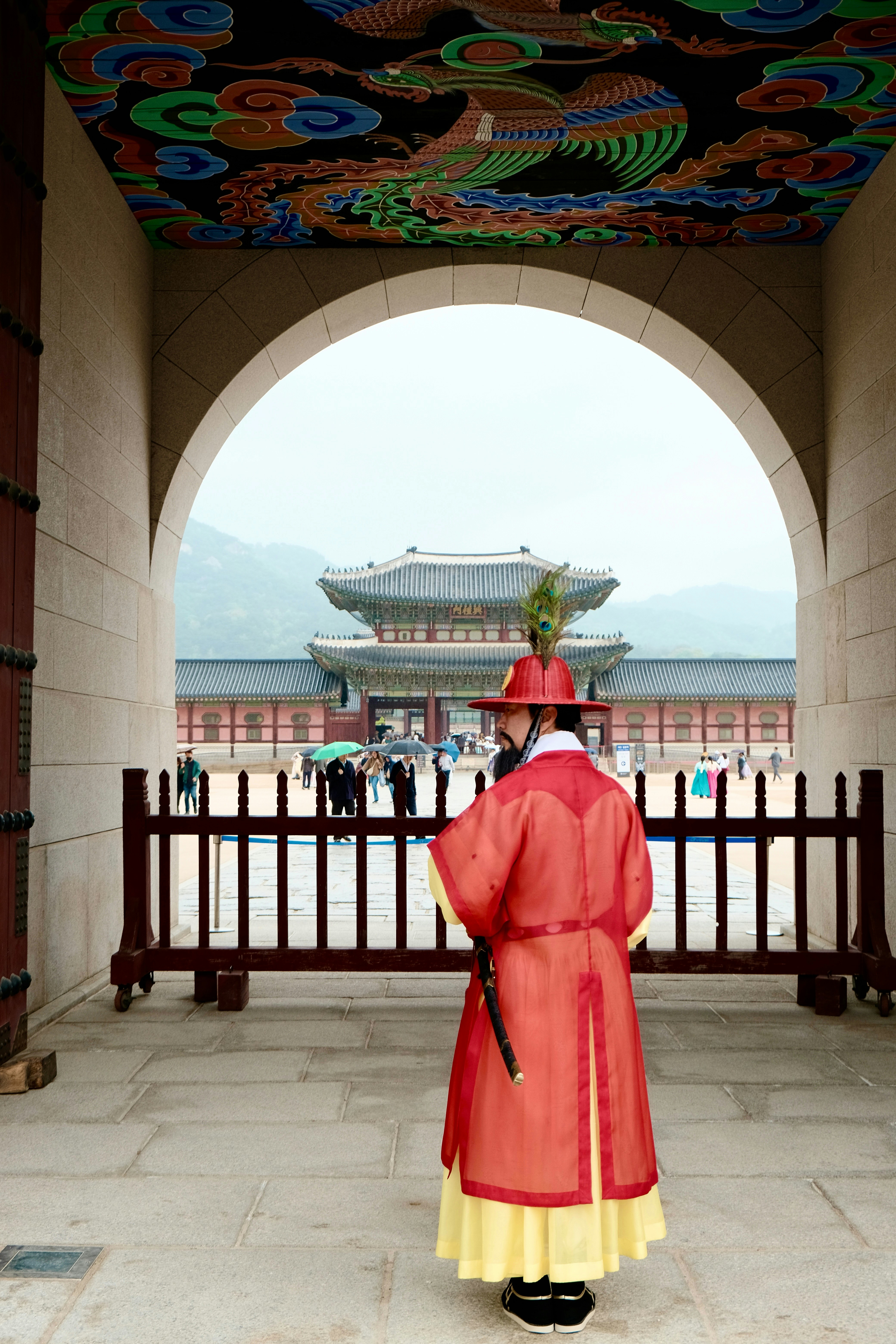 Ceremonial Attire at the Hidden Gate