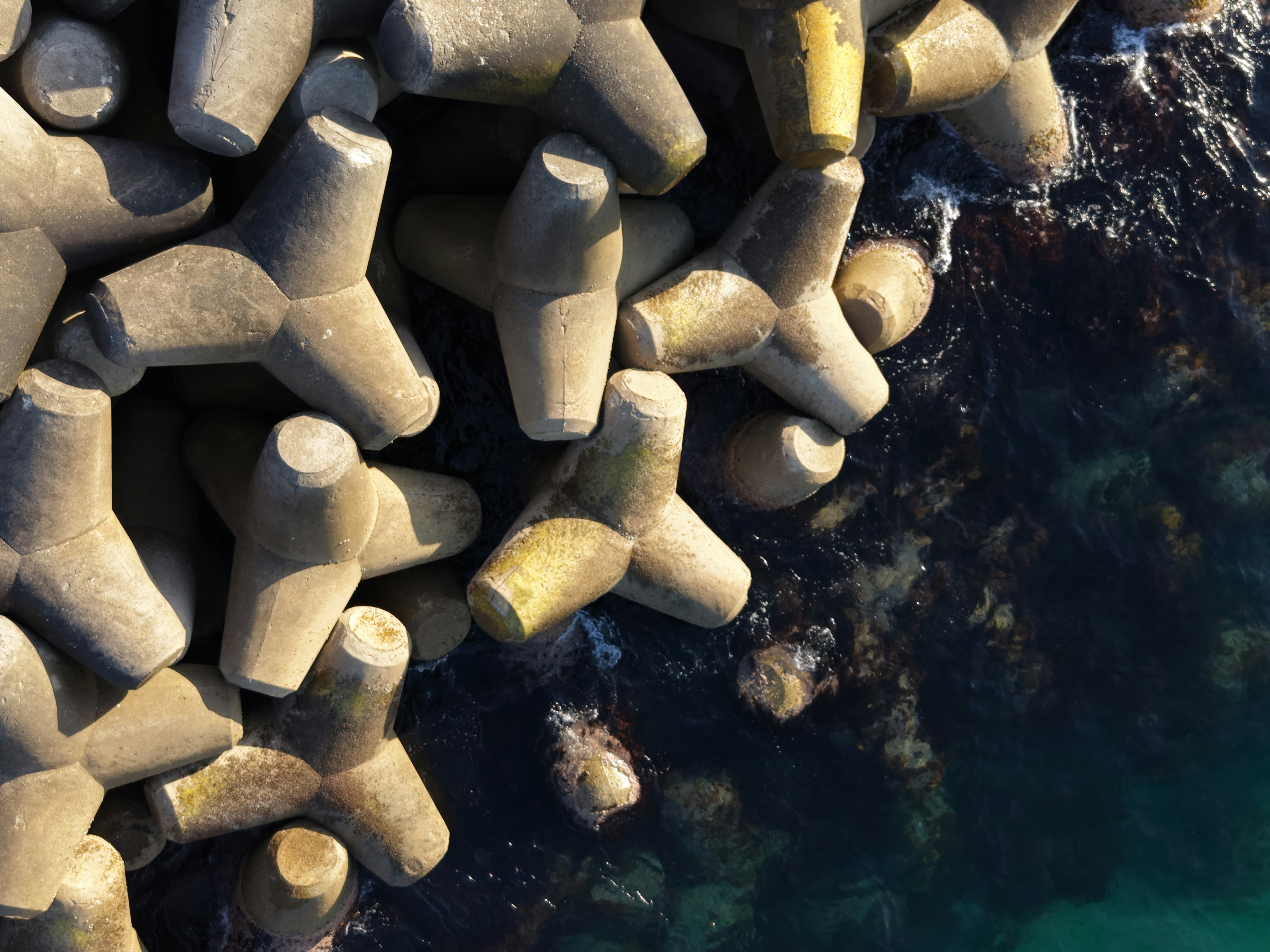 Coastal Tetrapods Meet the Sea: Concrete Geology at the Water’s Edge