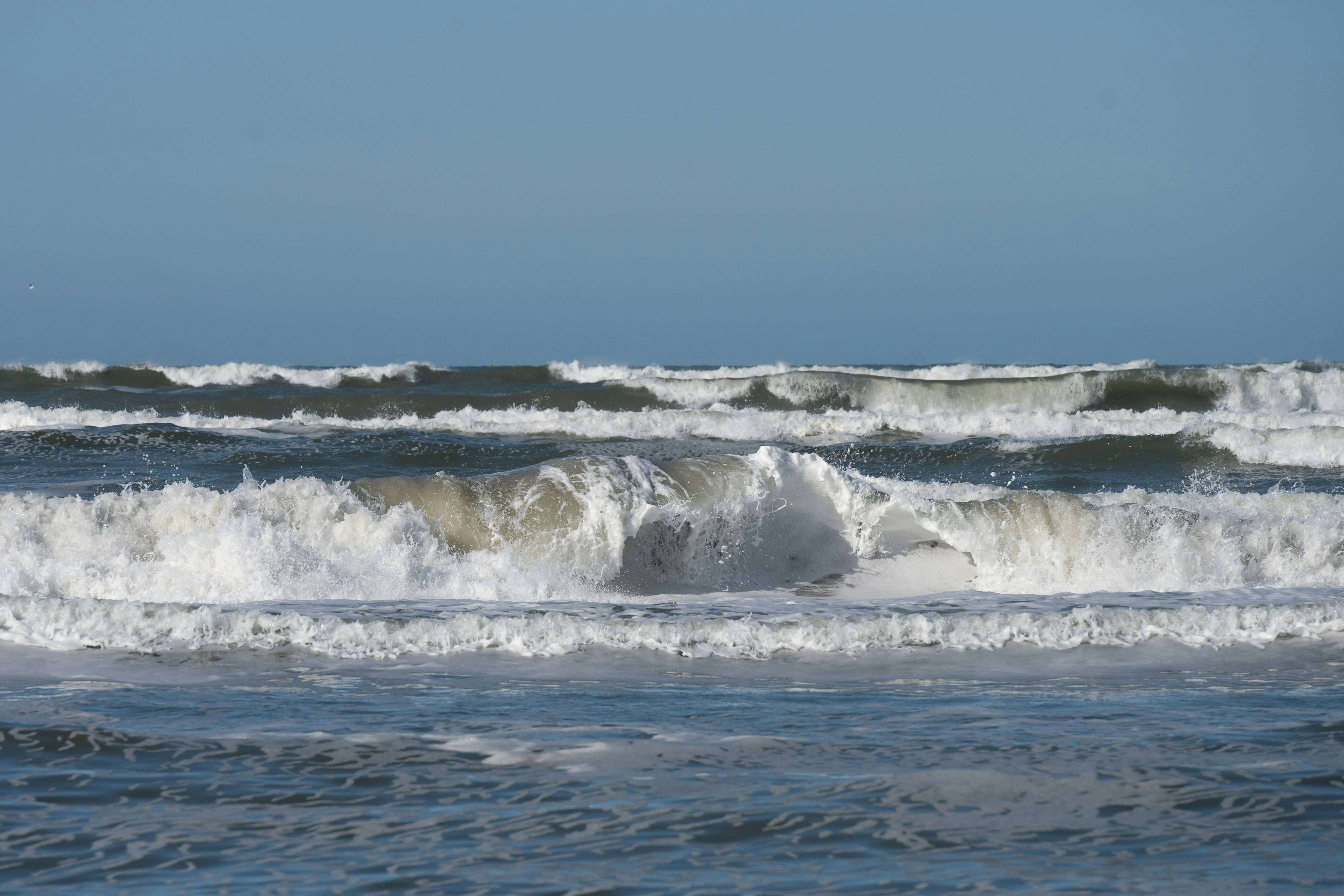 Breaking Atlantic Morning: Rhythm of the Whitecaps