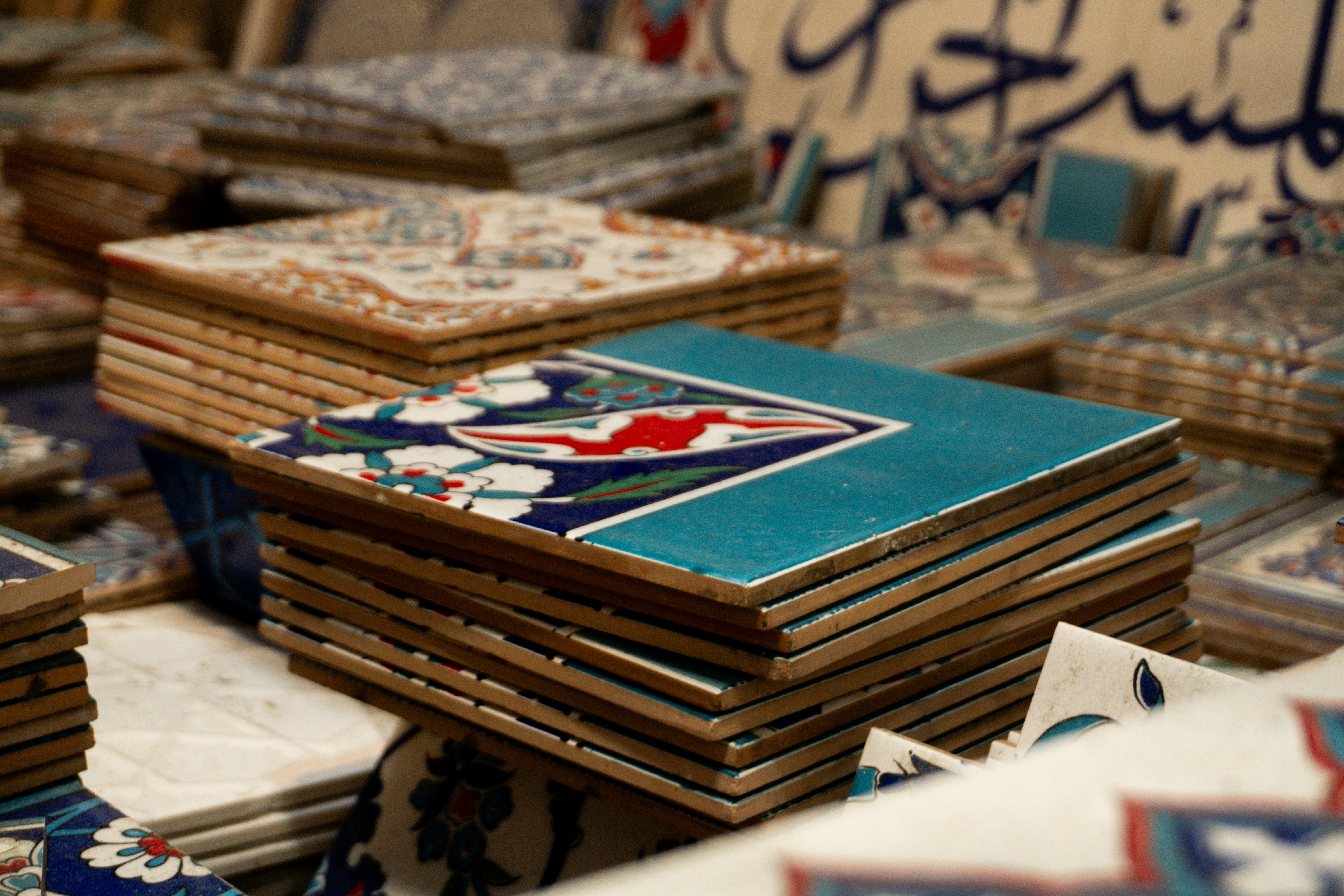 Stacks of Ceramic Tiles: Atelier Colors in a Quiet Marketplace