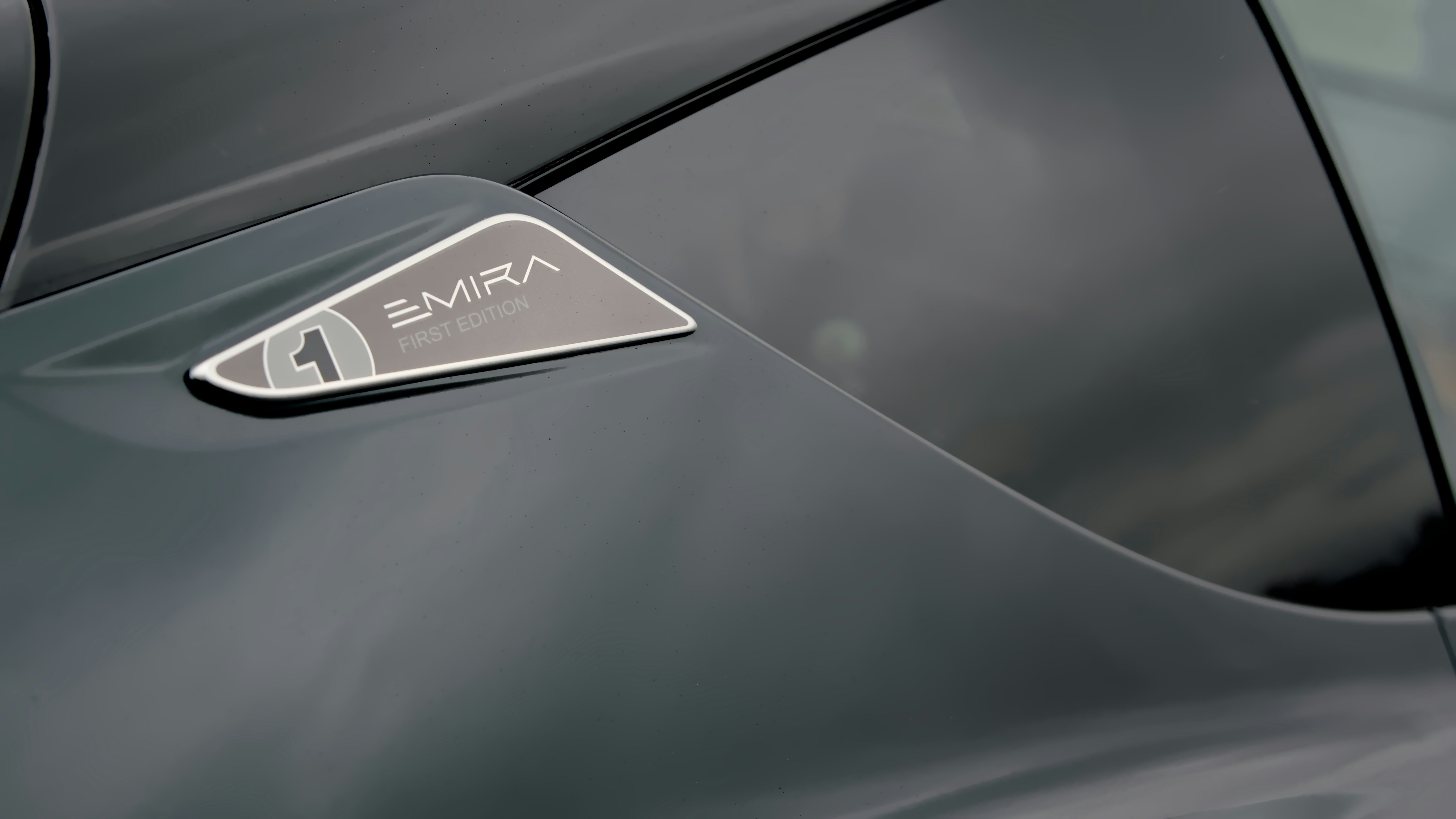 Ember Grey: The Quiet Slope of a McLaren Emira's Rear