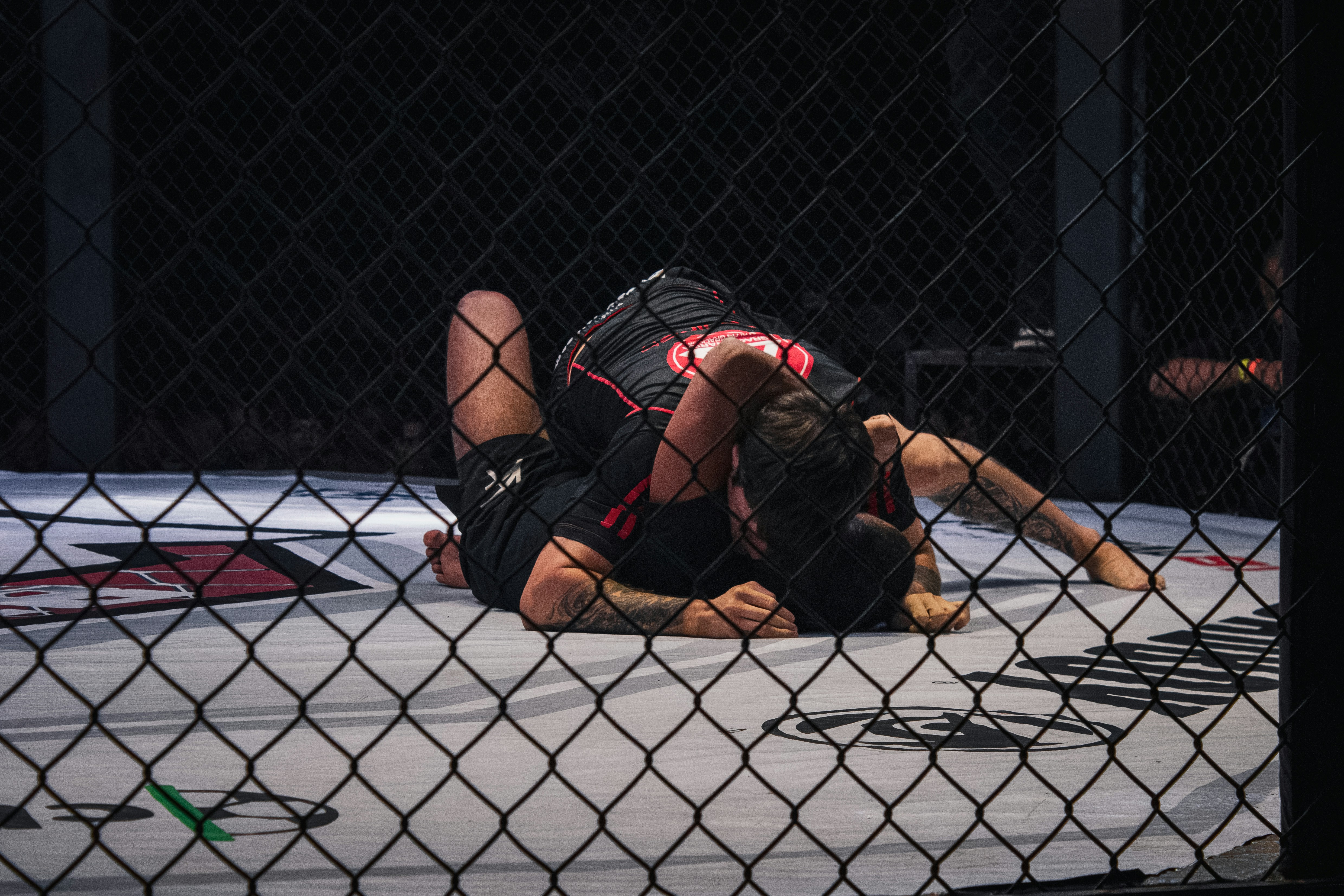 Grapple in the Cage: Strain and Strategy in the Final Exchange