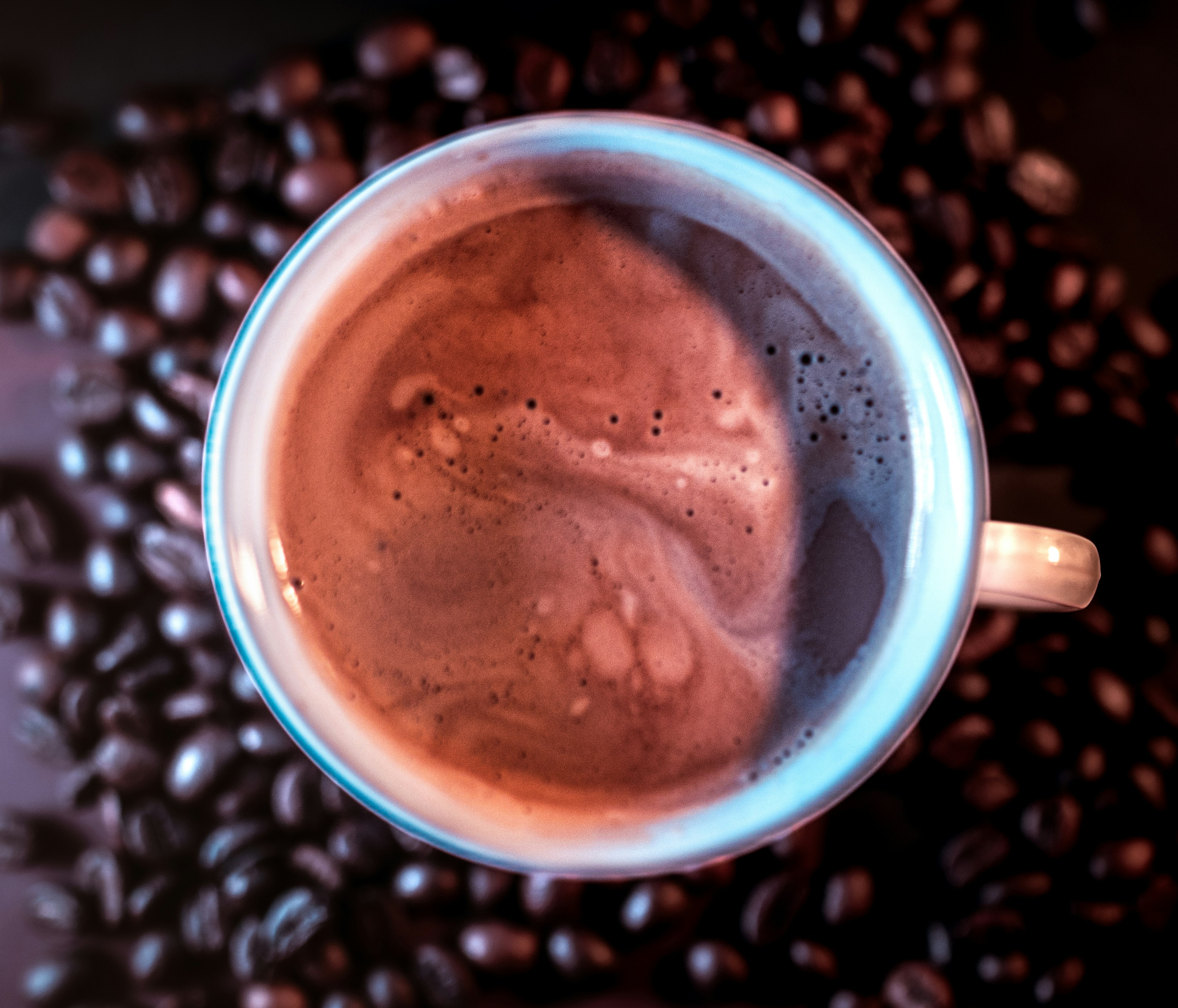 Overhead Spotlight: Neural Swirl in a Cup