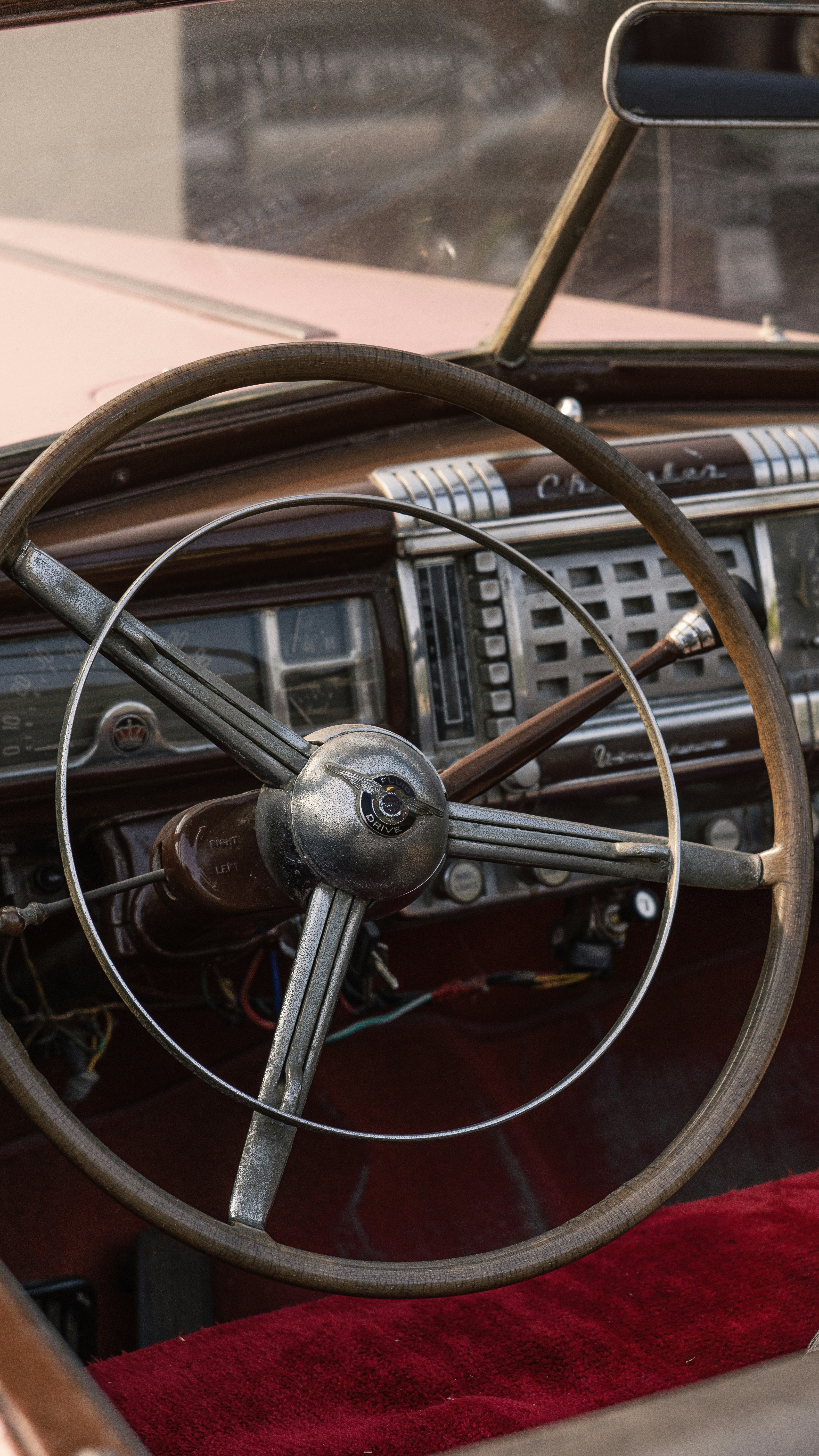 Dialed In: Vintage Steering Wheel and Dash