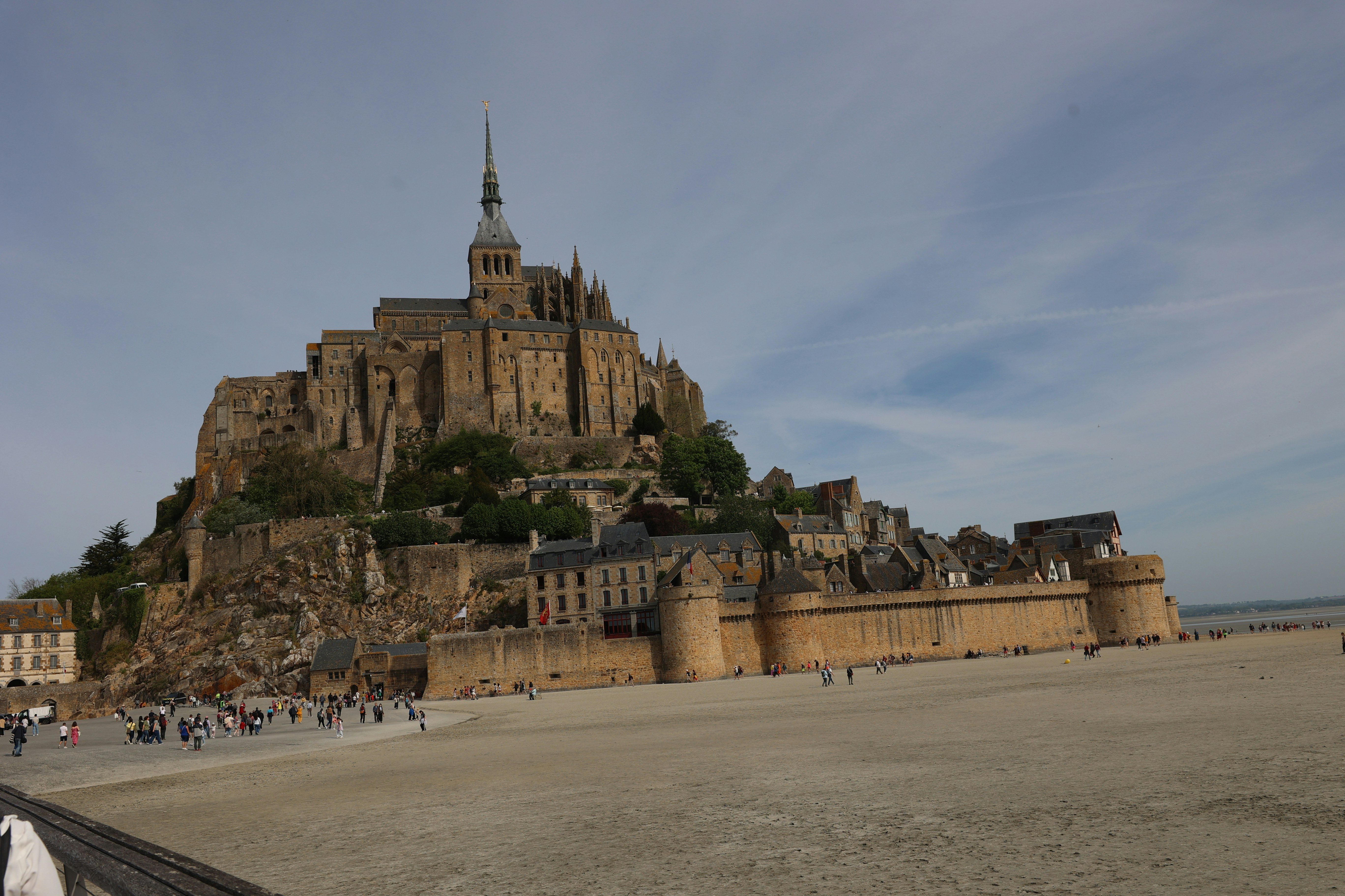 Castle on the Sand: Mont Saint-Michel Rising from the Tides