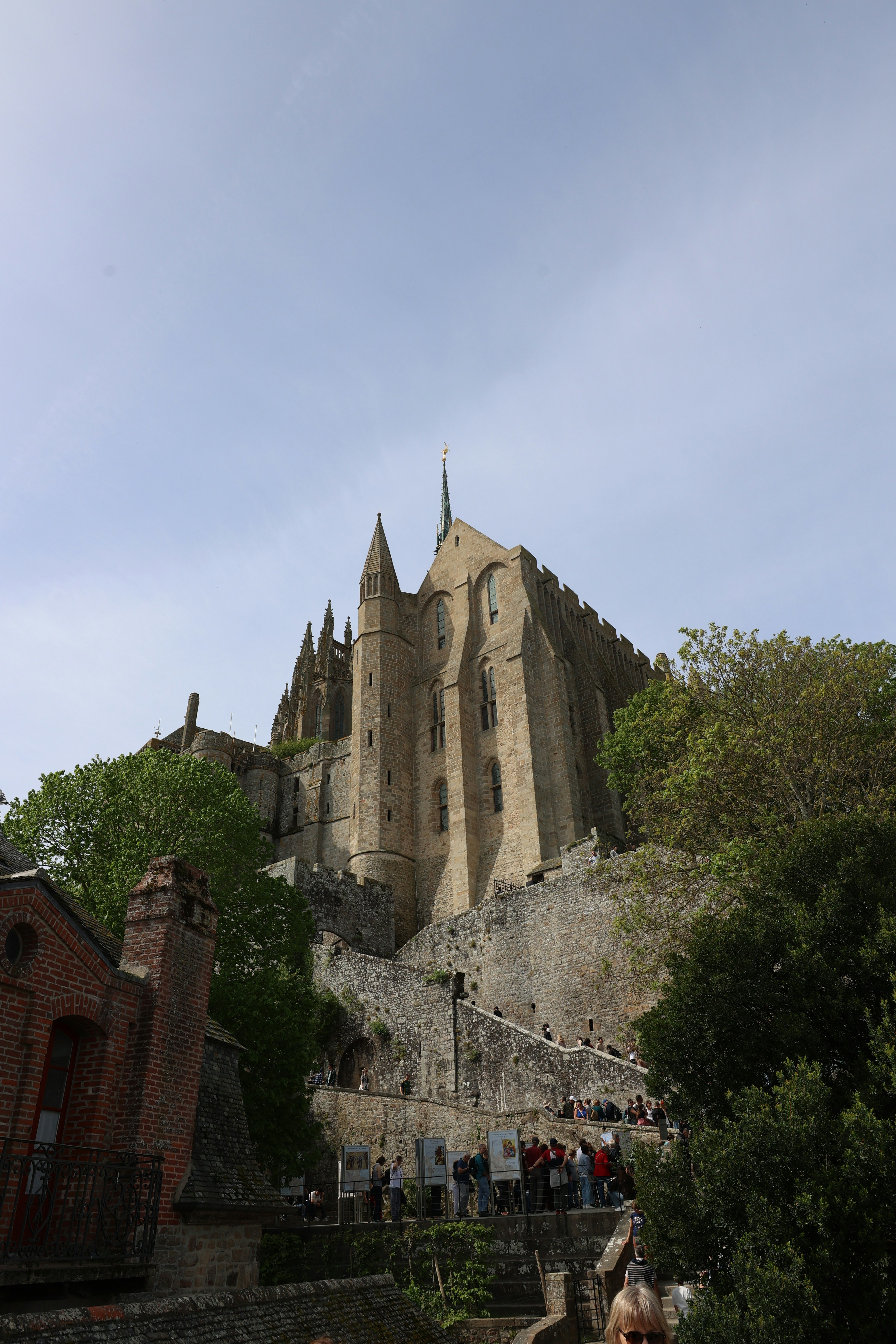 Medieval Fortress Crowned by Sky: A Cathedral Domes Above the Ramparts