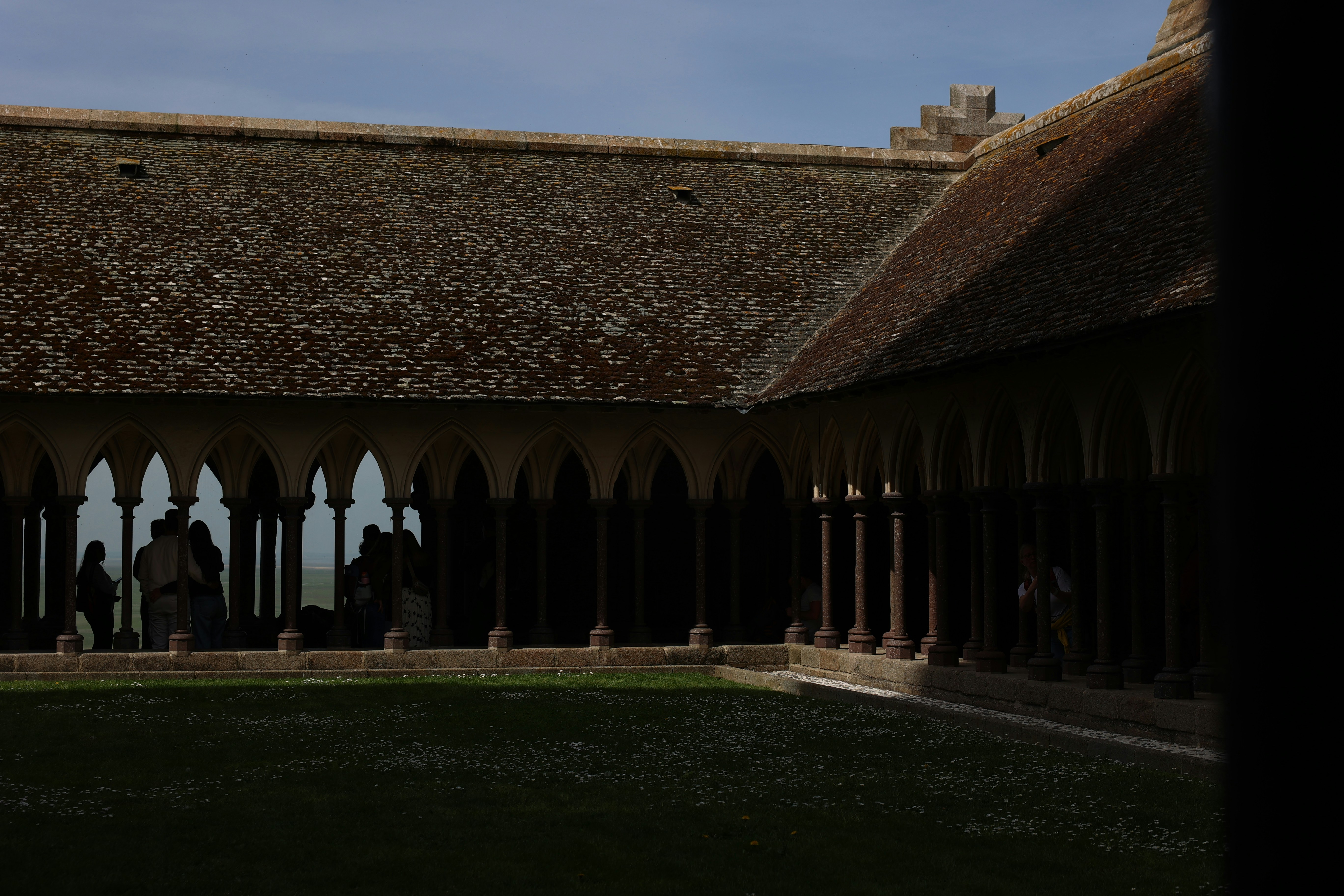 Shaded Cloister Over Inner Green