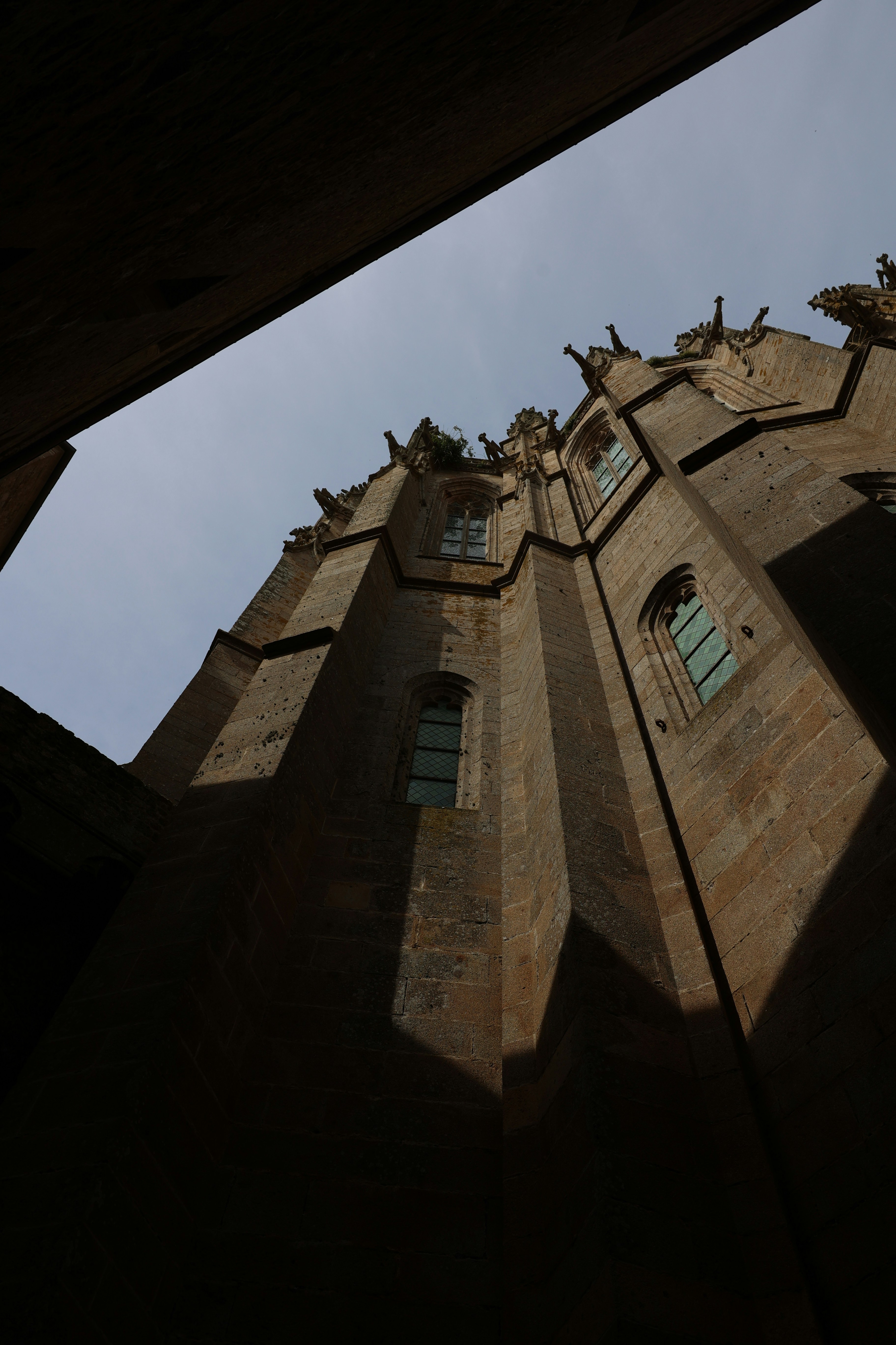 Gothic Facade Reaching Toward the Sky