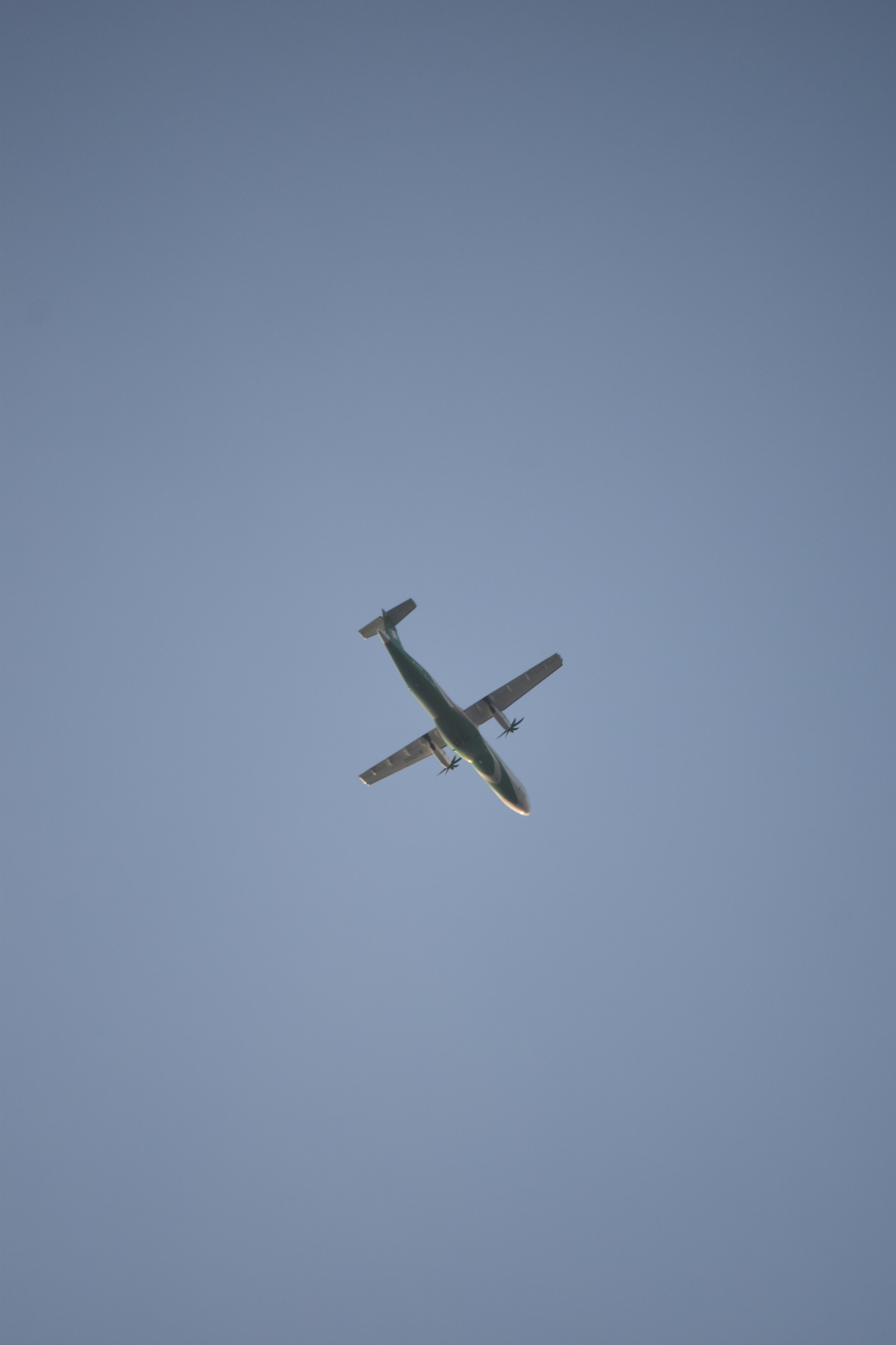 Skybound Freedom: A Small Airplane Traversing the Open Blue