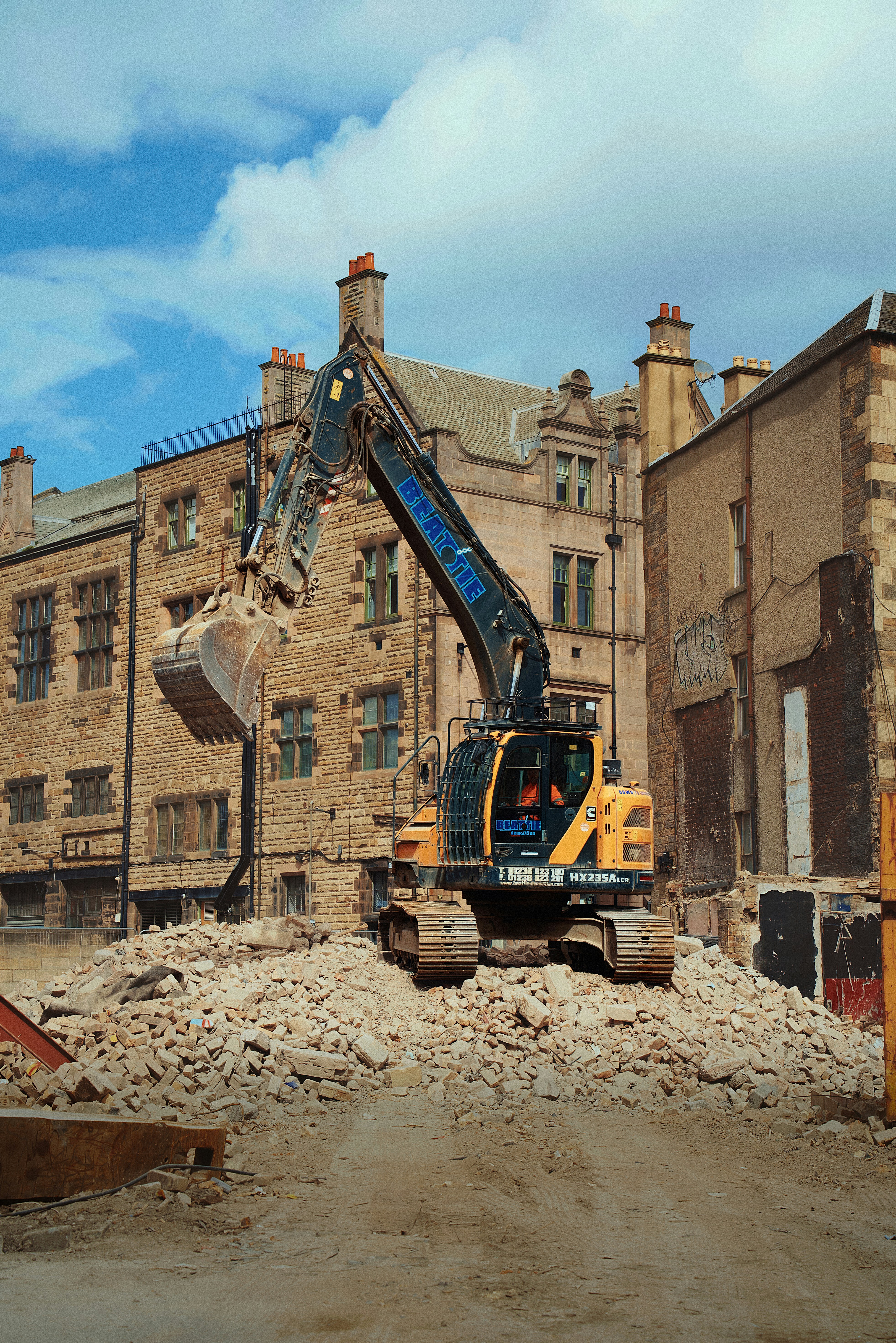 Crane of Oblivion: The Excavation at Old Brick Row