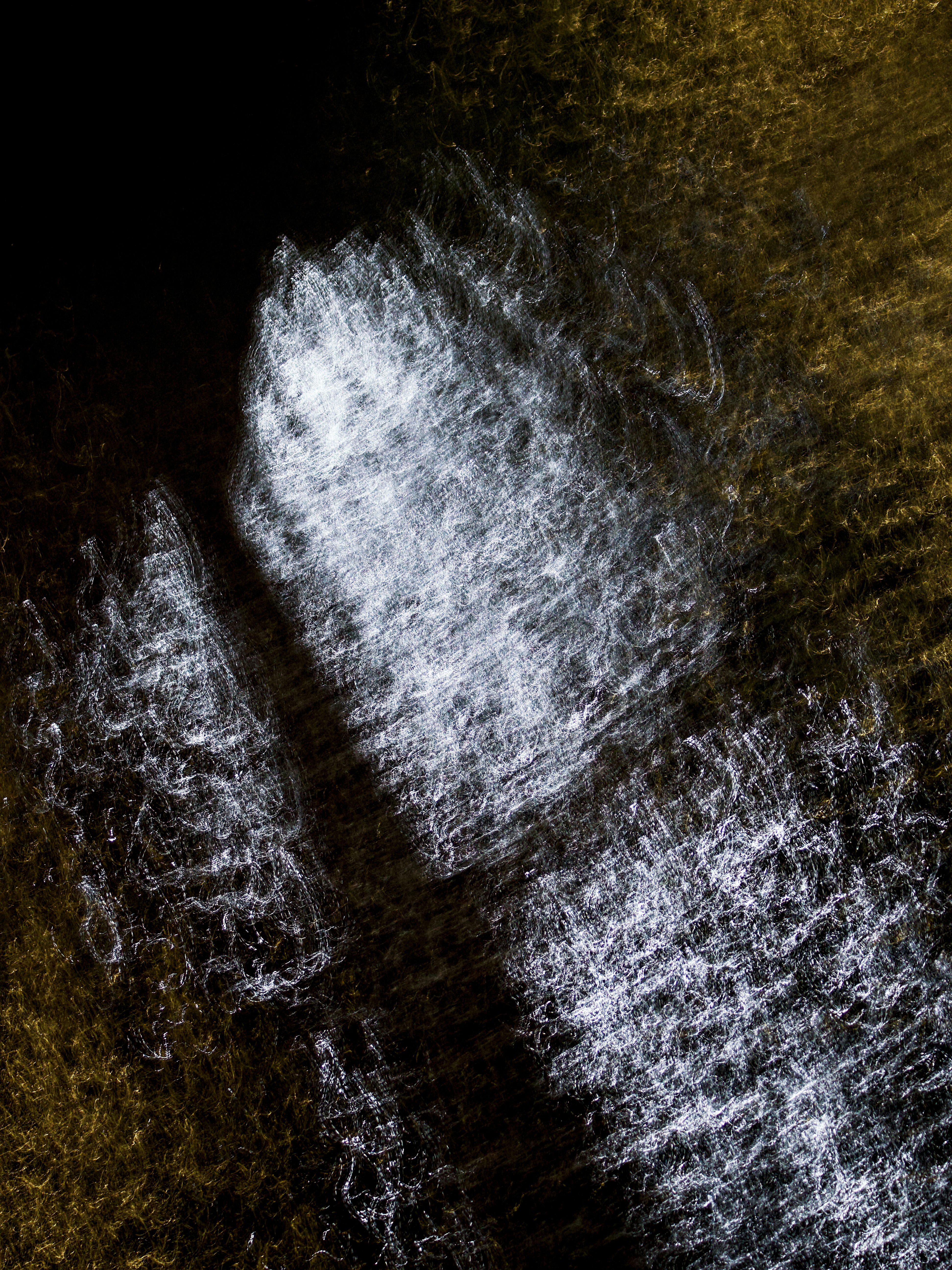 Cascading Light on a Narrow River Spill