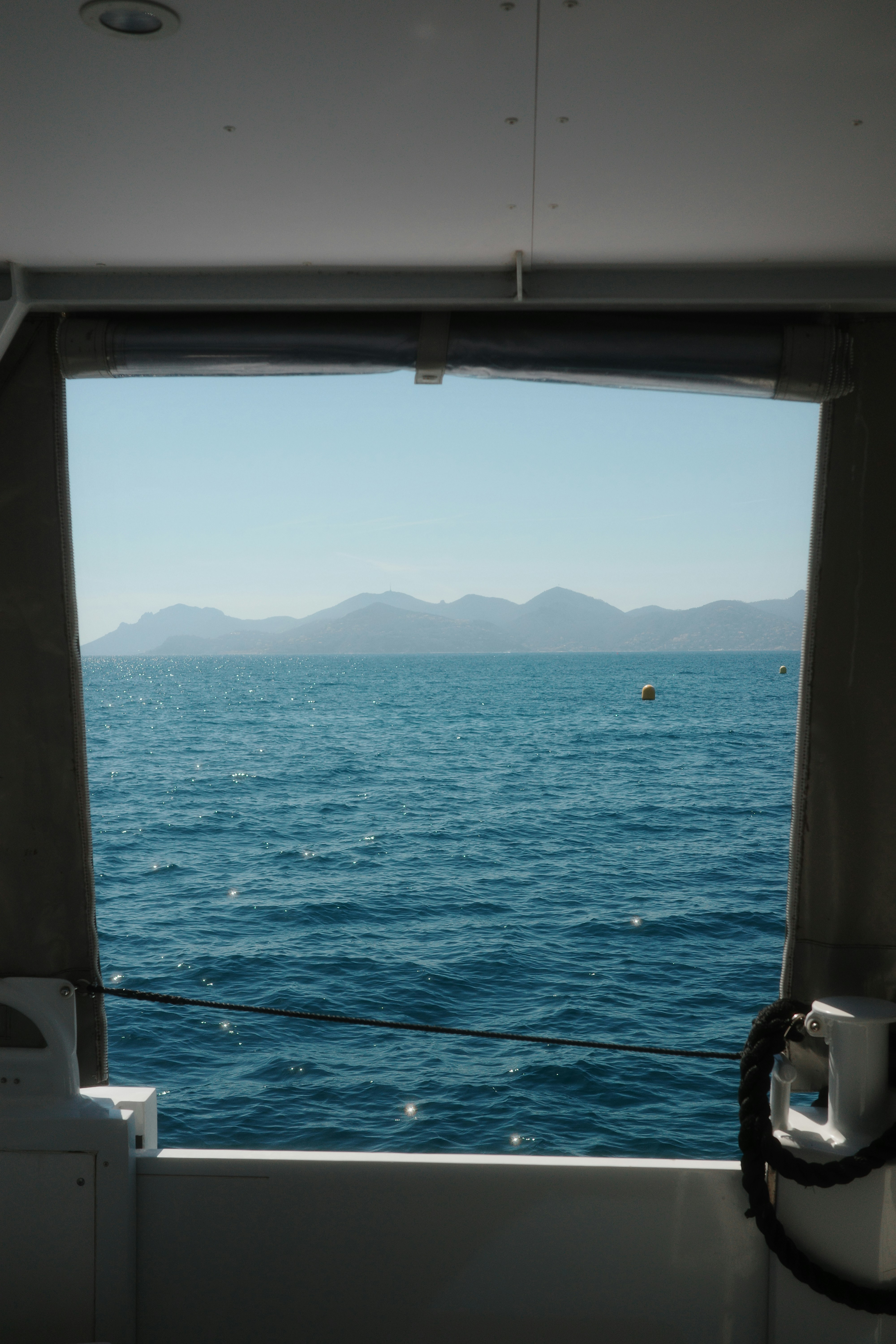 Horizon Vista through a Vessel Window