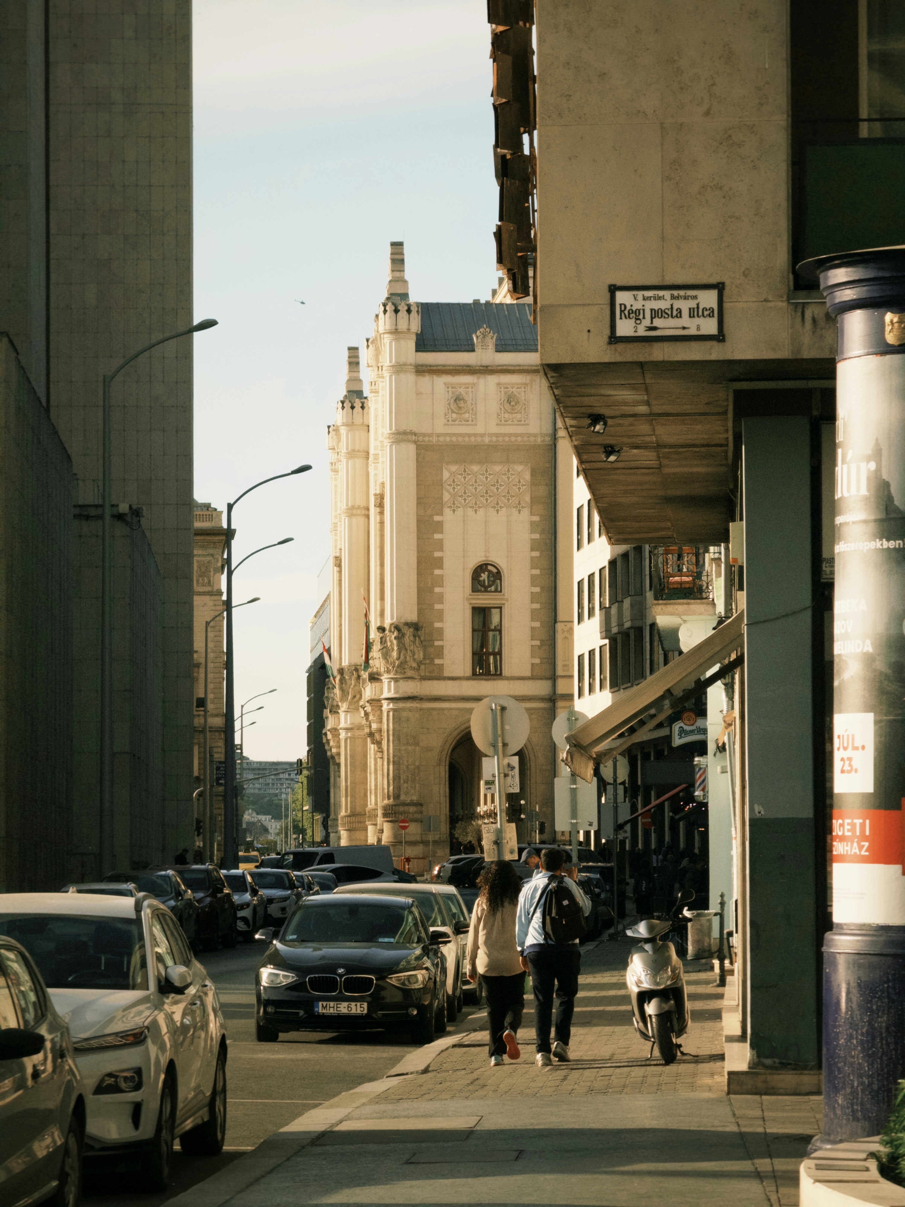 Urban Cathedral: A Street in Shadowed Light