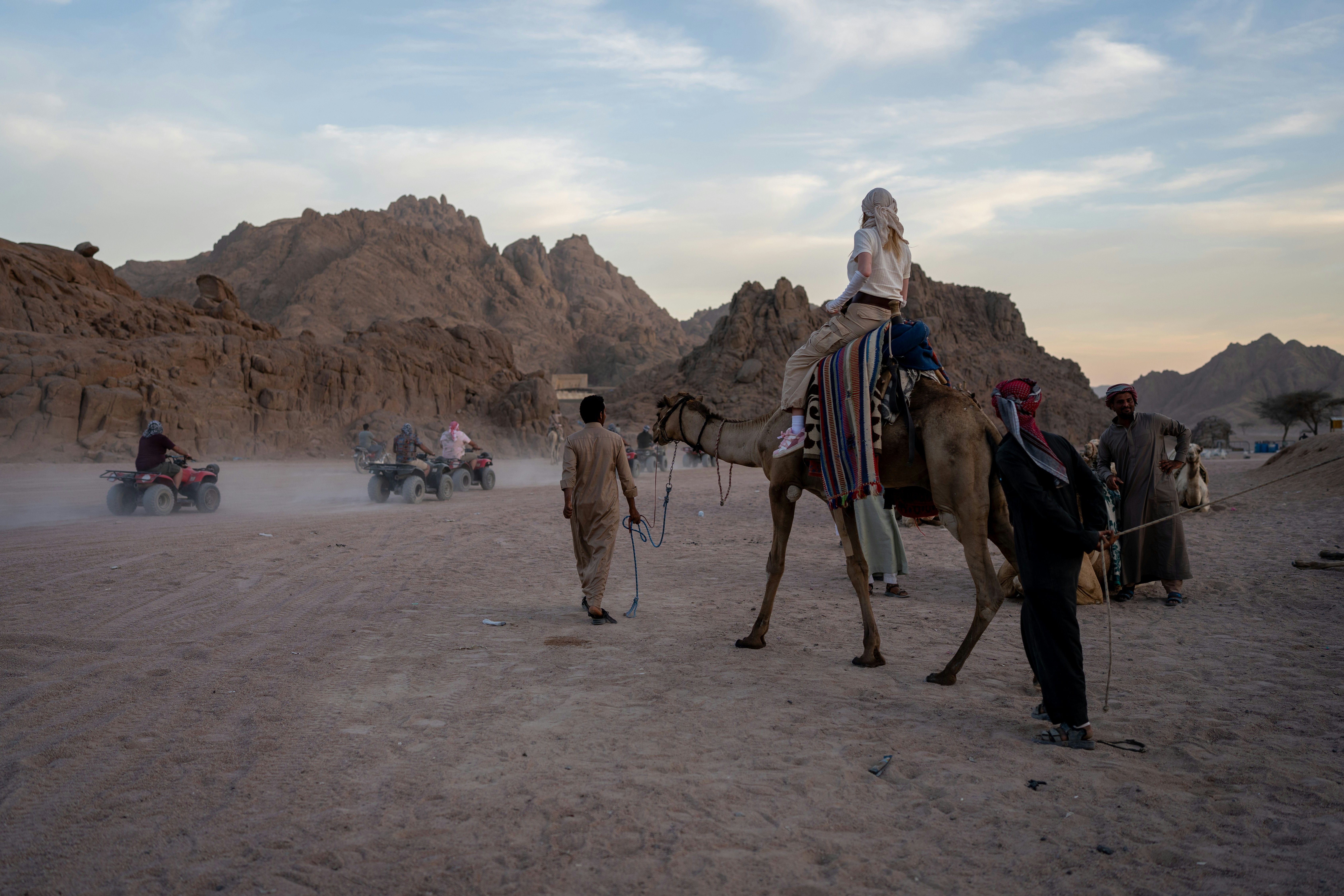 Dust and Dignity: Riders and Desert Light