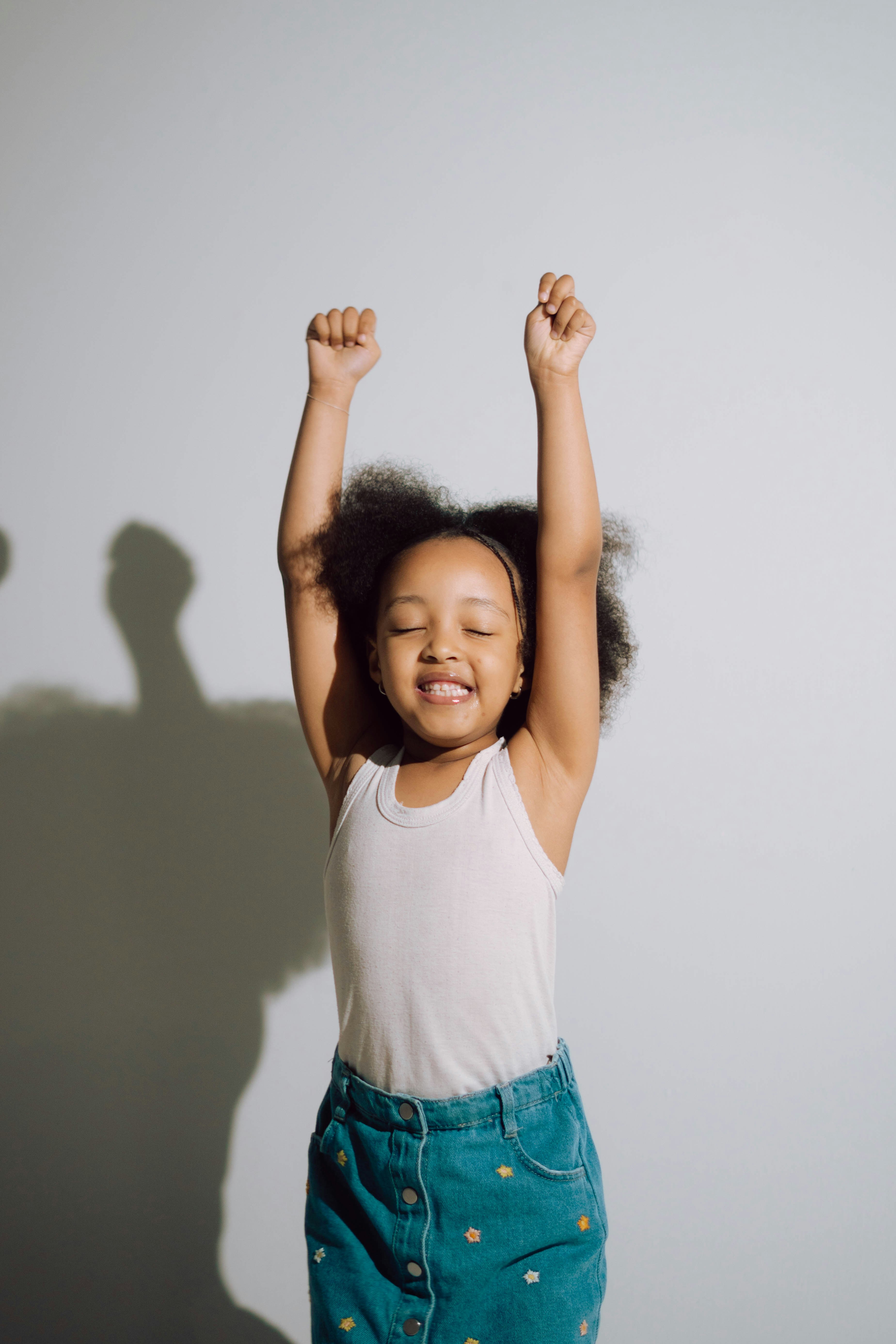 Joyful Leap: A Child's Morning of Sunshine