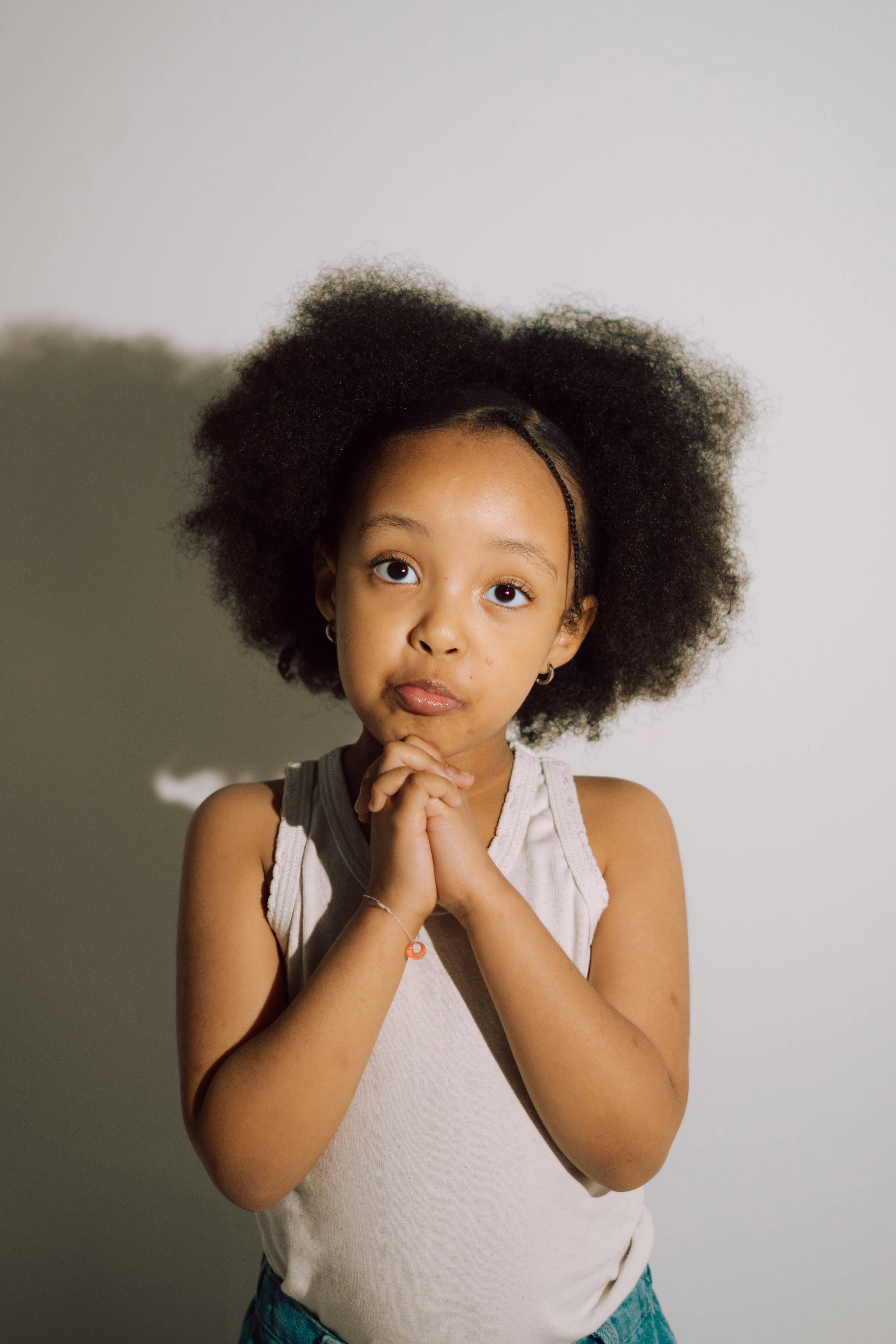 Curious Gaze: A Portrait of Quiet Contemplation