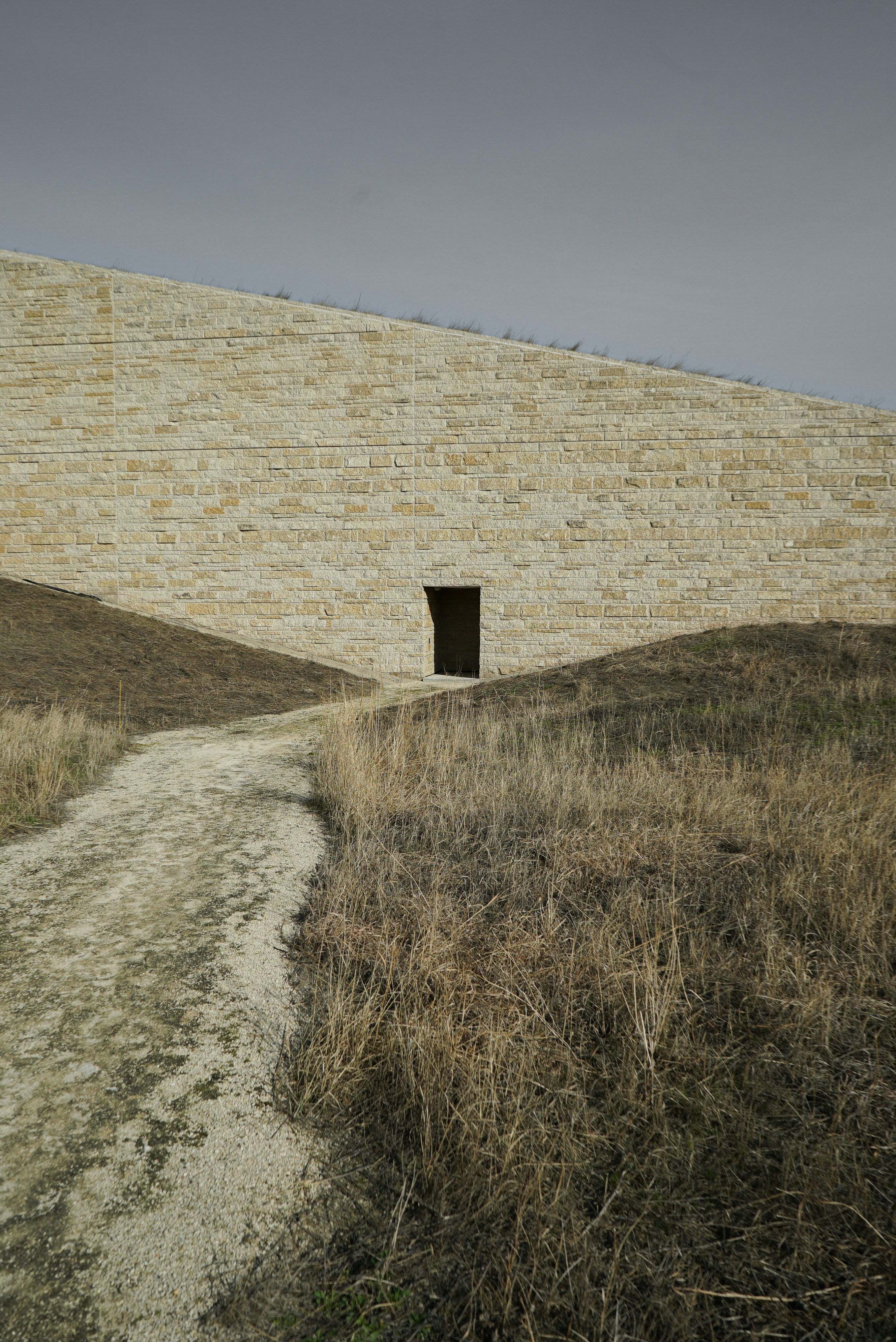 Stone Rampart Over the Dry Hill