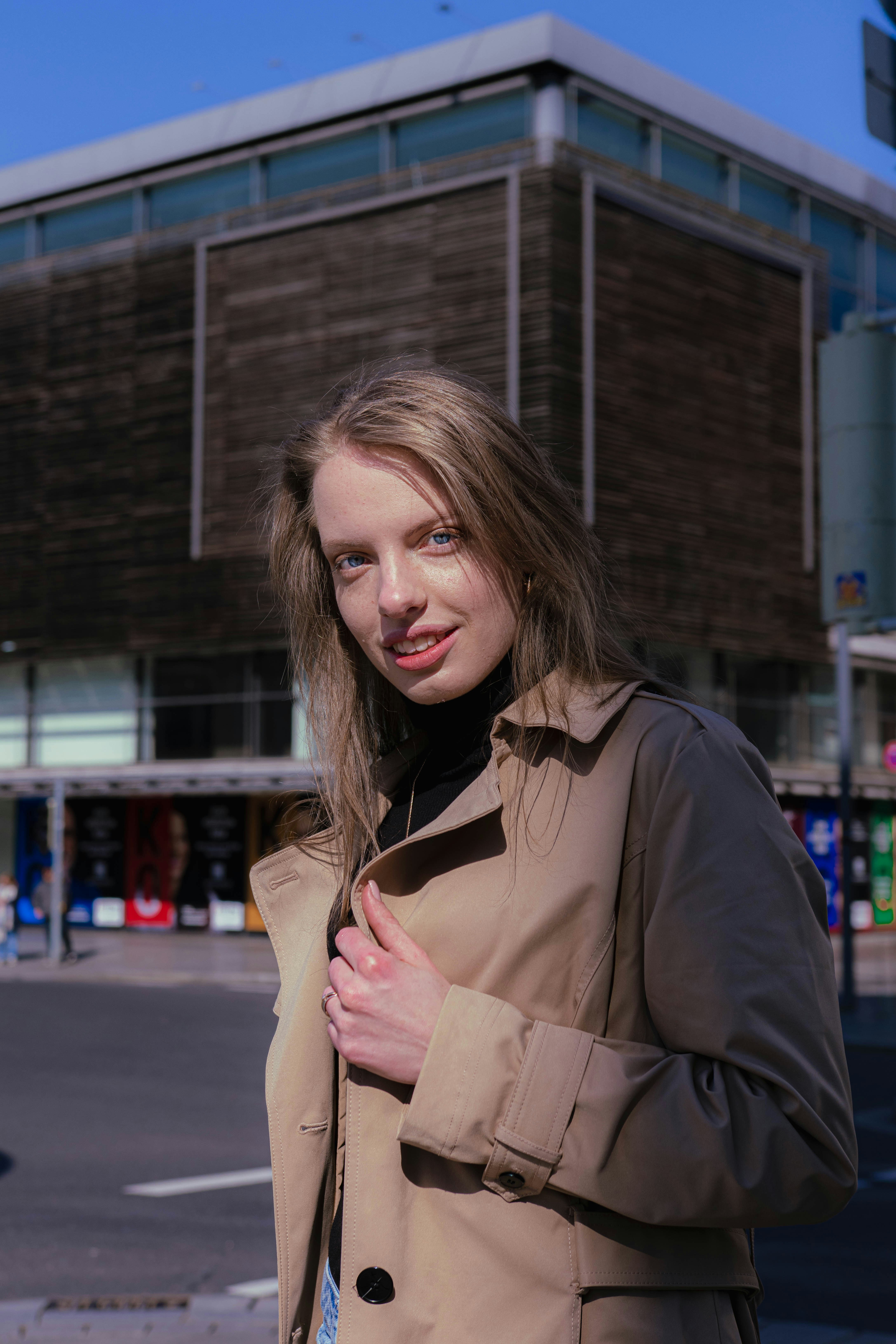 Urban Portrait: Quiet Confidence in a City Square