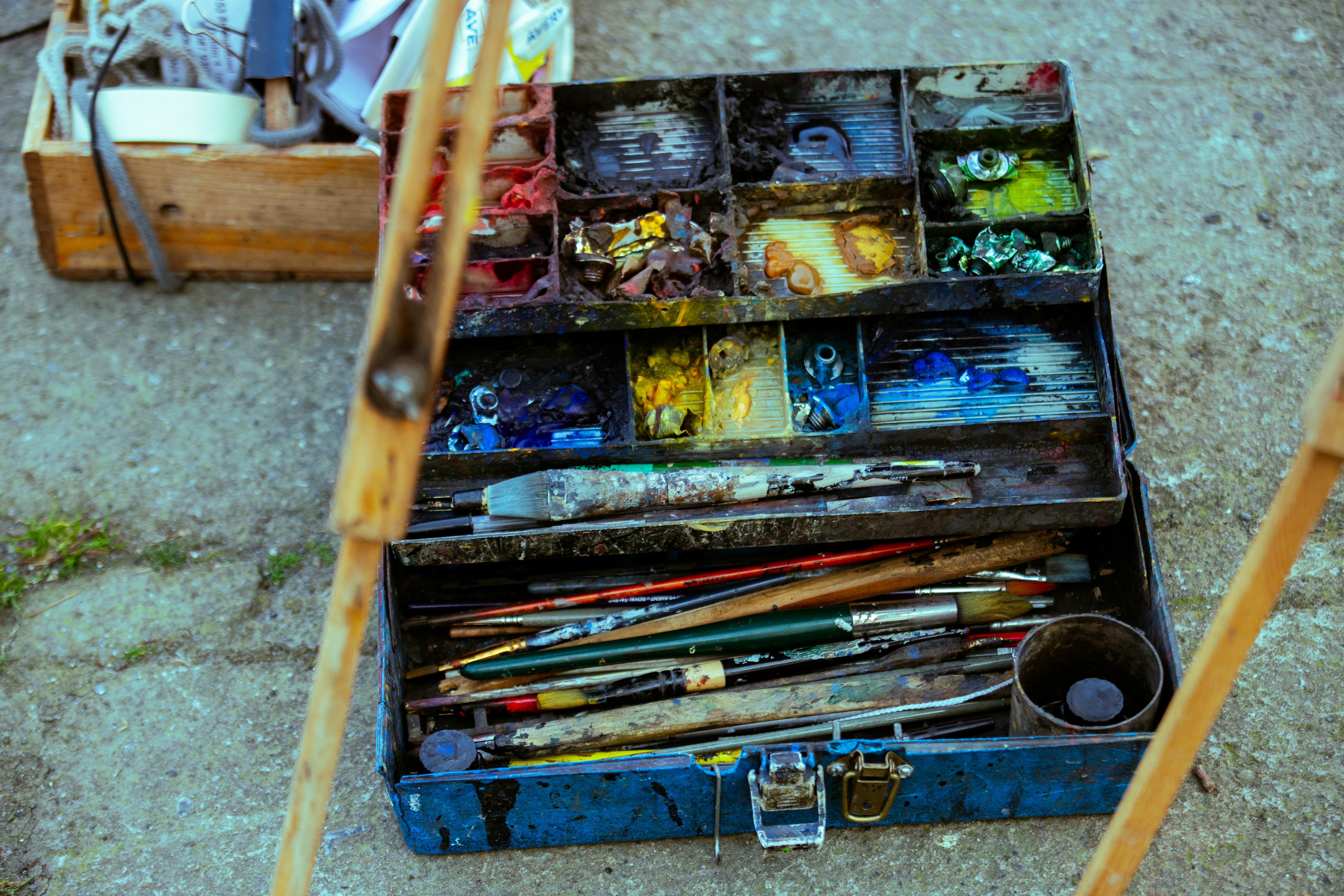 Palette in Focus: A Painter’s Portable Studio