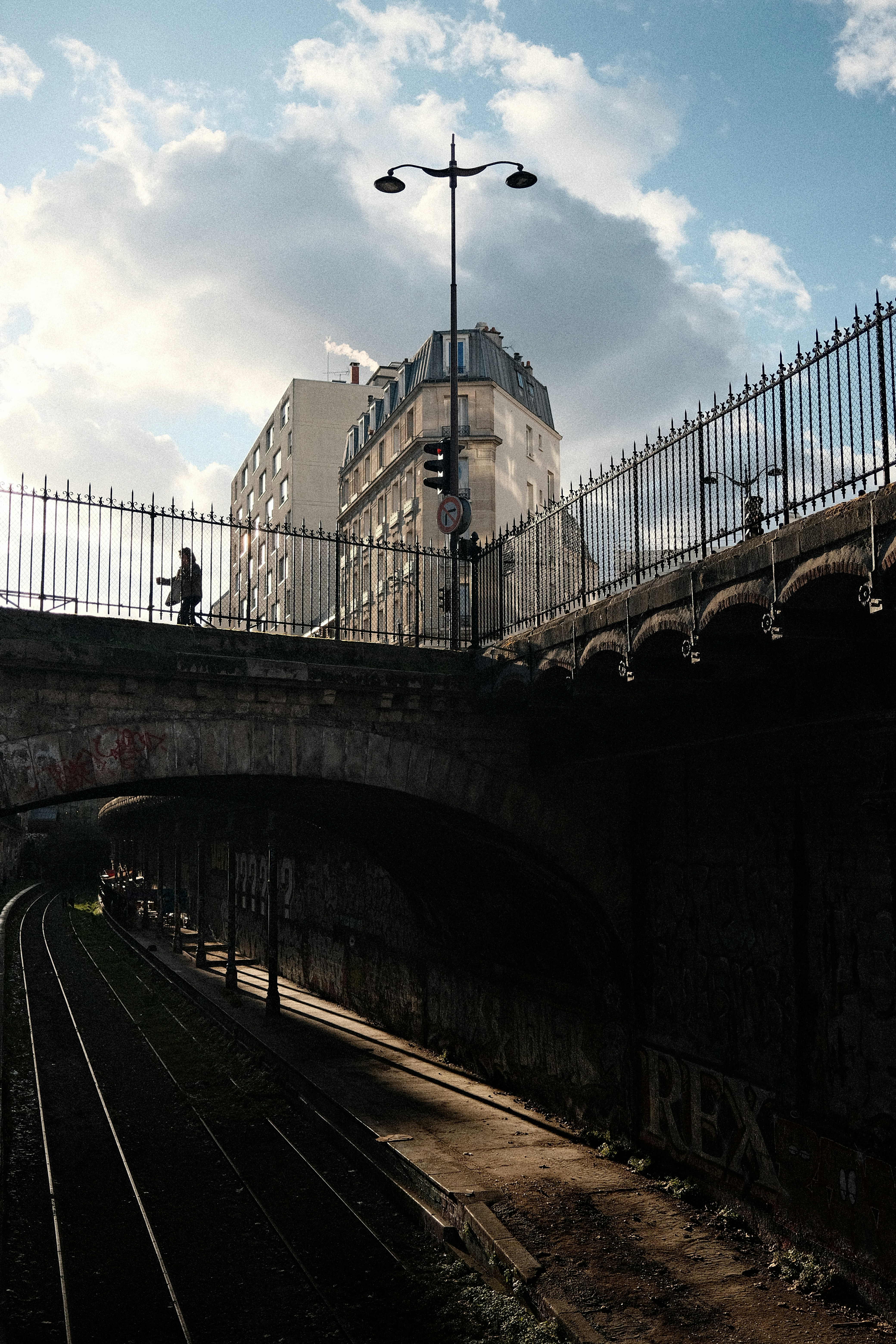 Bridge Whisper: A Quiet Moment Above the Rails