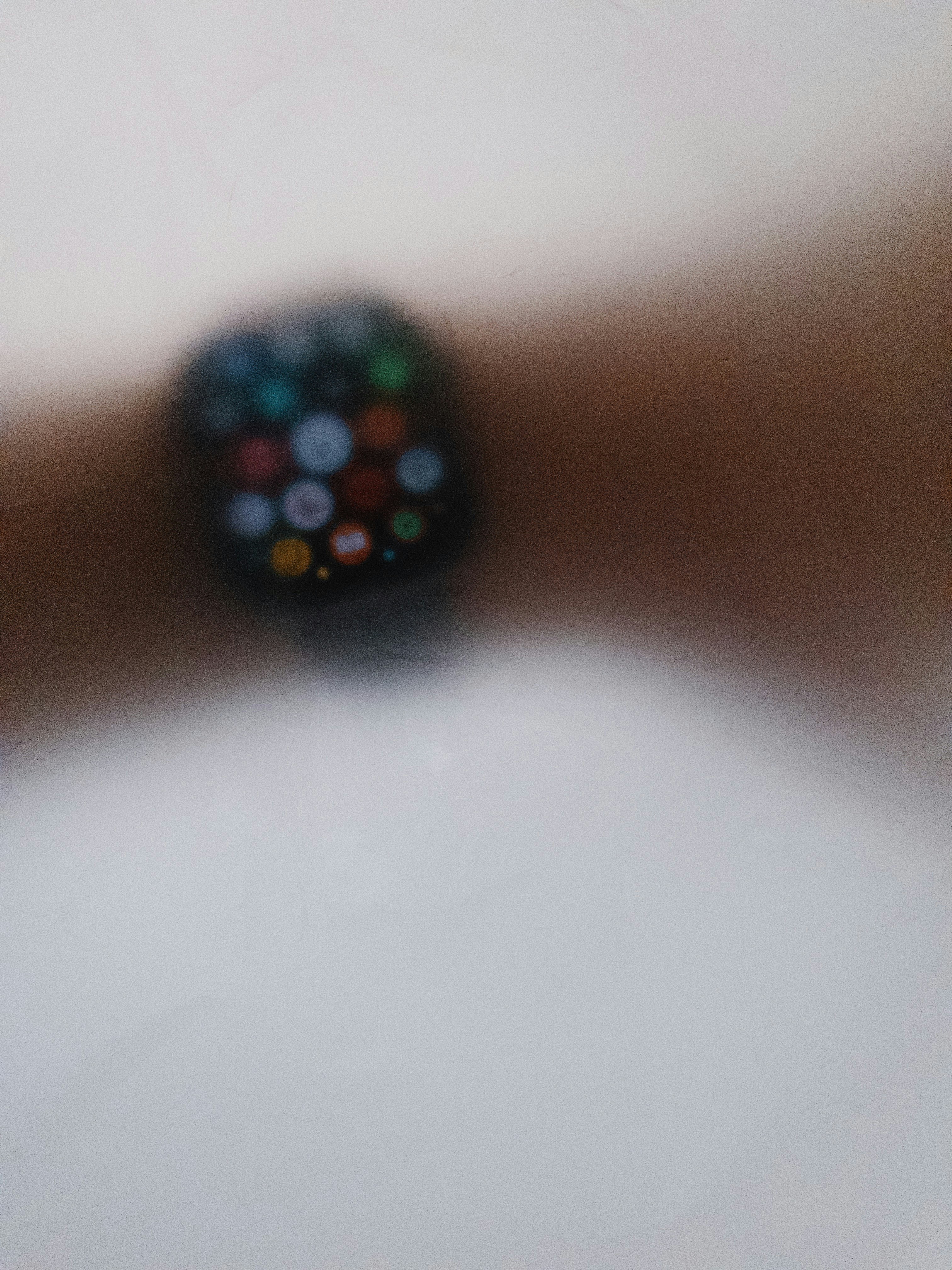 Blurred Apple Watch Face: Soft Focus Portrait in a Quiet Moment