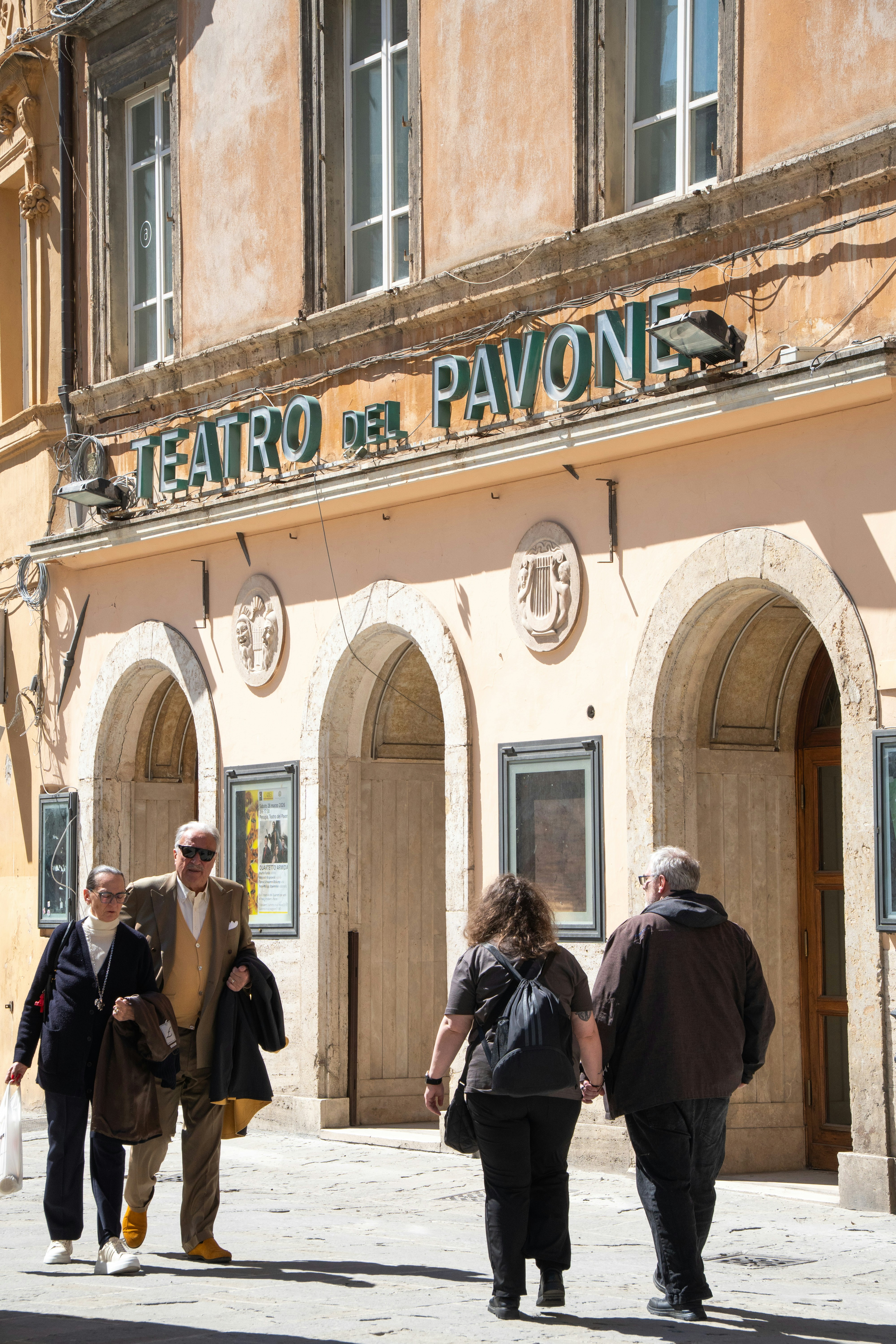 Stroll under the Neon Sign of Theatre del Pavone