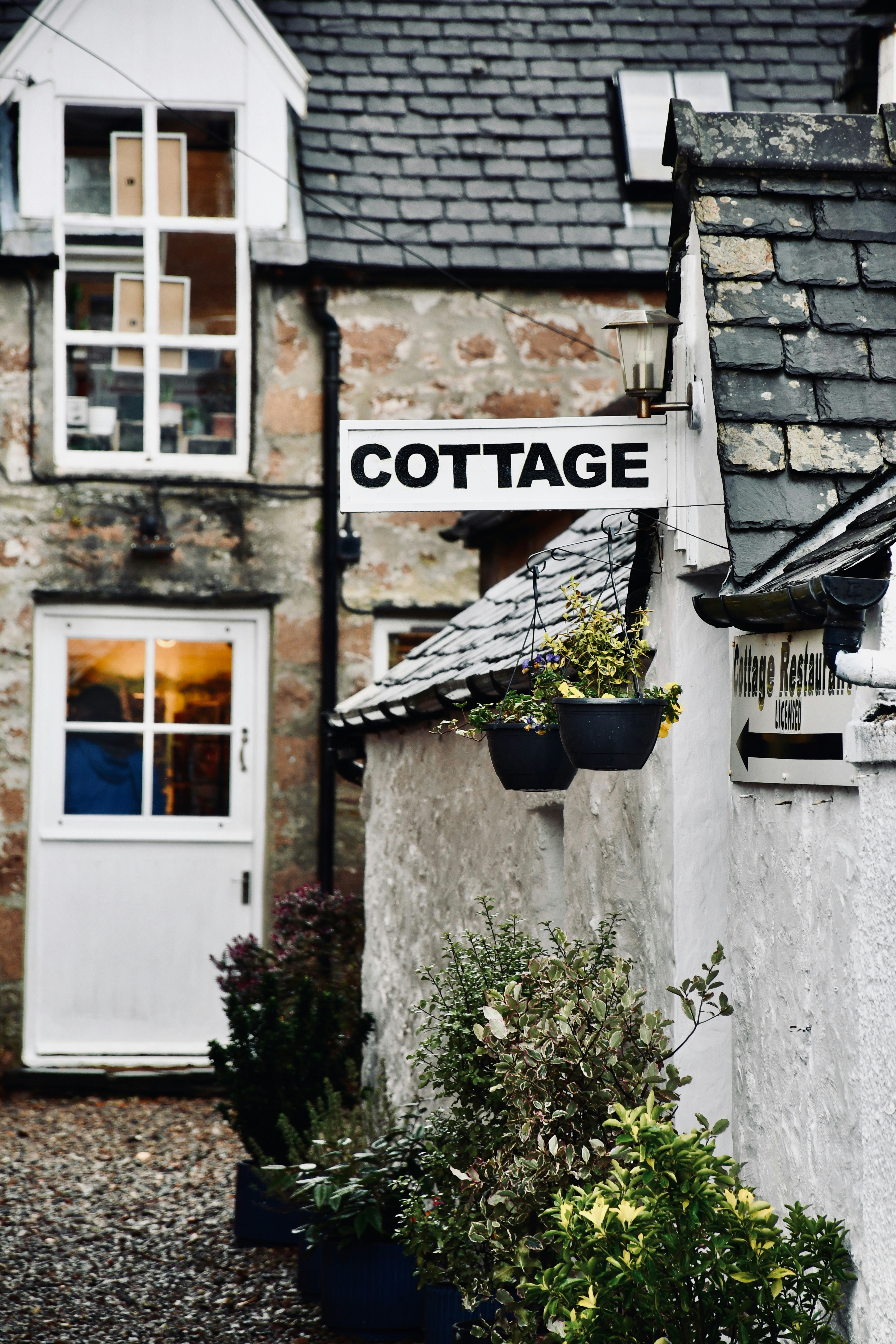 Cottage Signover in a Quiet Stone Alley