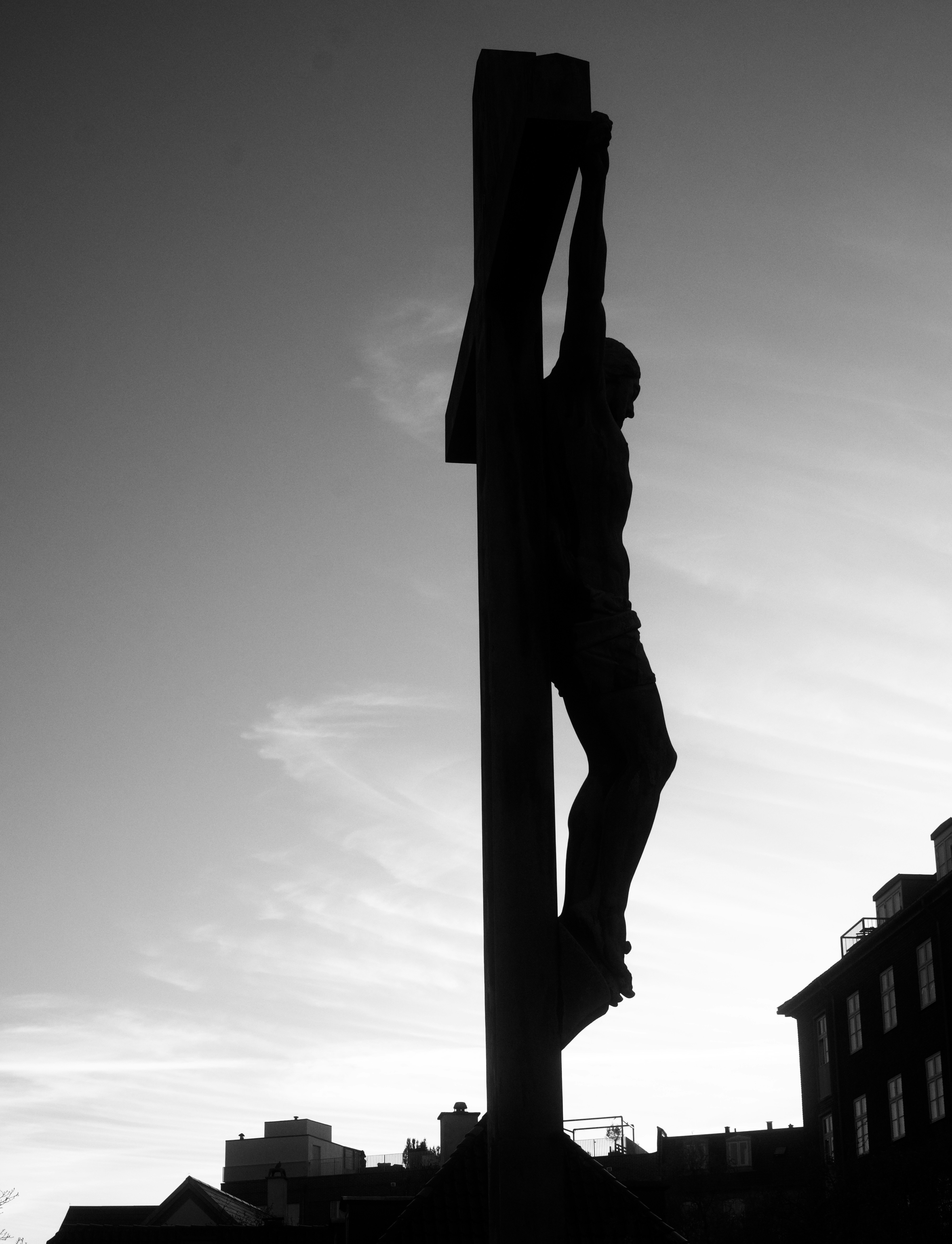 Silhouette at Dusk: The Burden of Steel