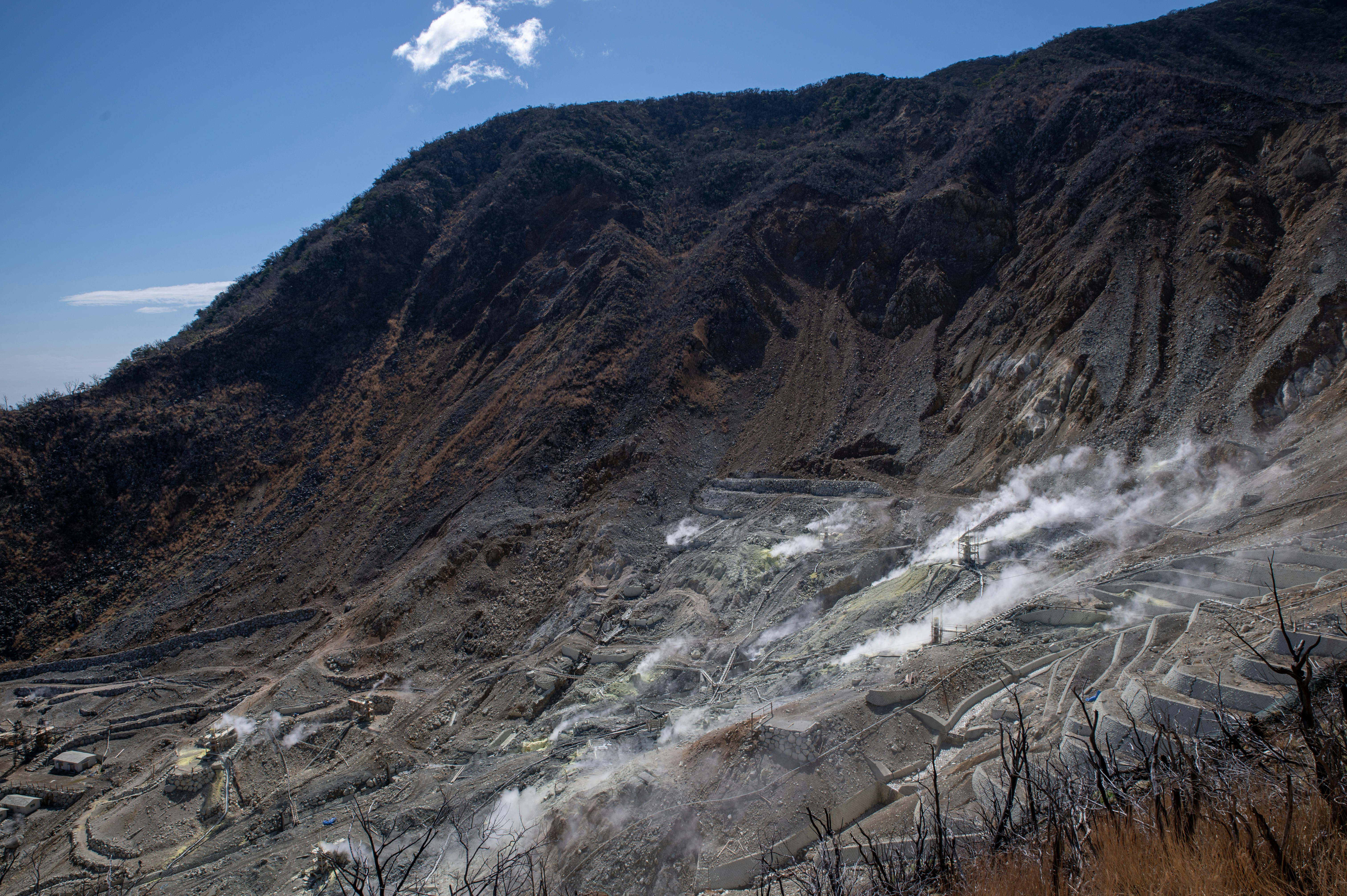 Steam Veil Over the Terrestrial Staircase