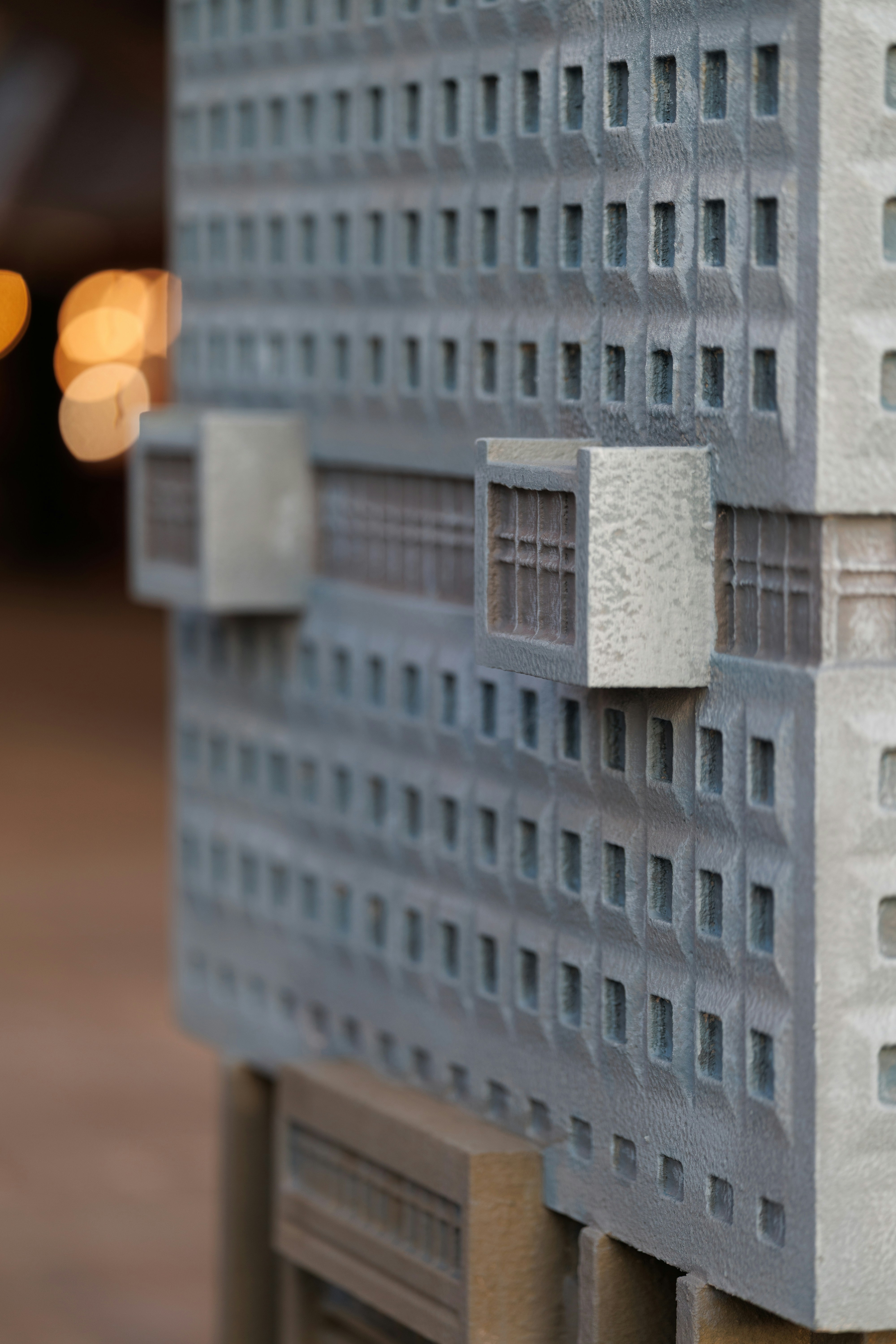 Industrial Cubes: Repetition and Texture in Concrete Facades