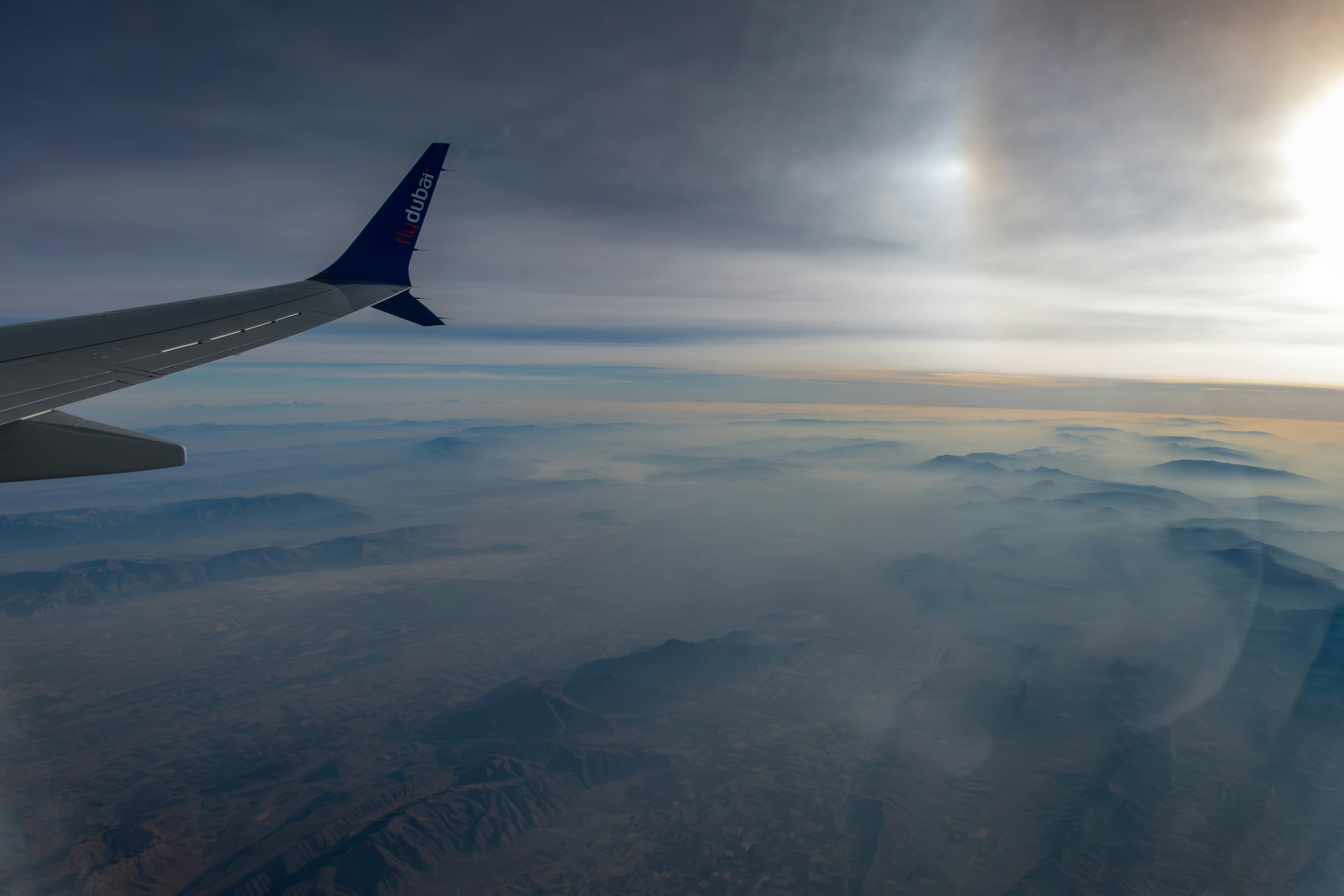 Wingtip Quiet Above the Cloud Sea
