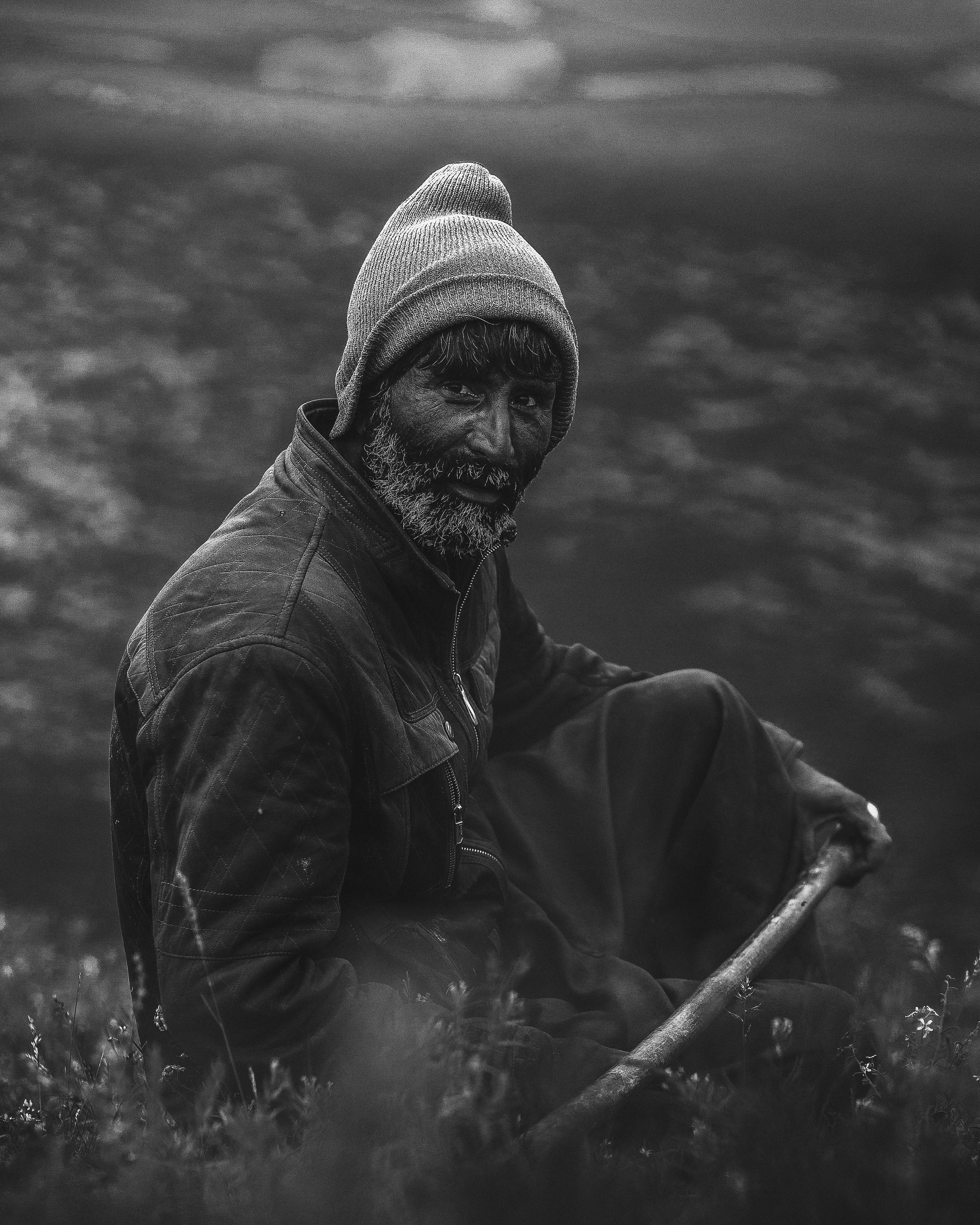 Seasoned Stranger: A Quiet Moment on the Highlands