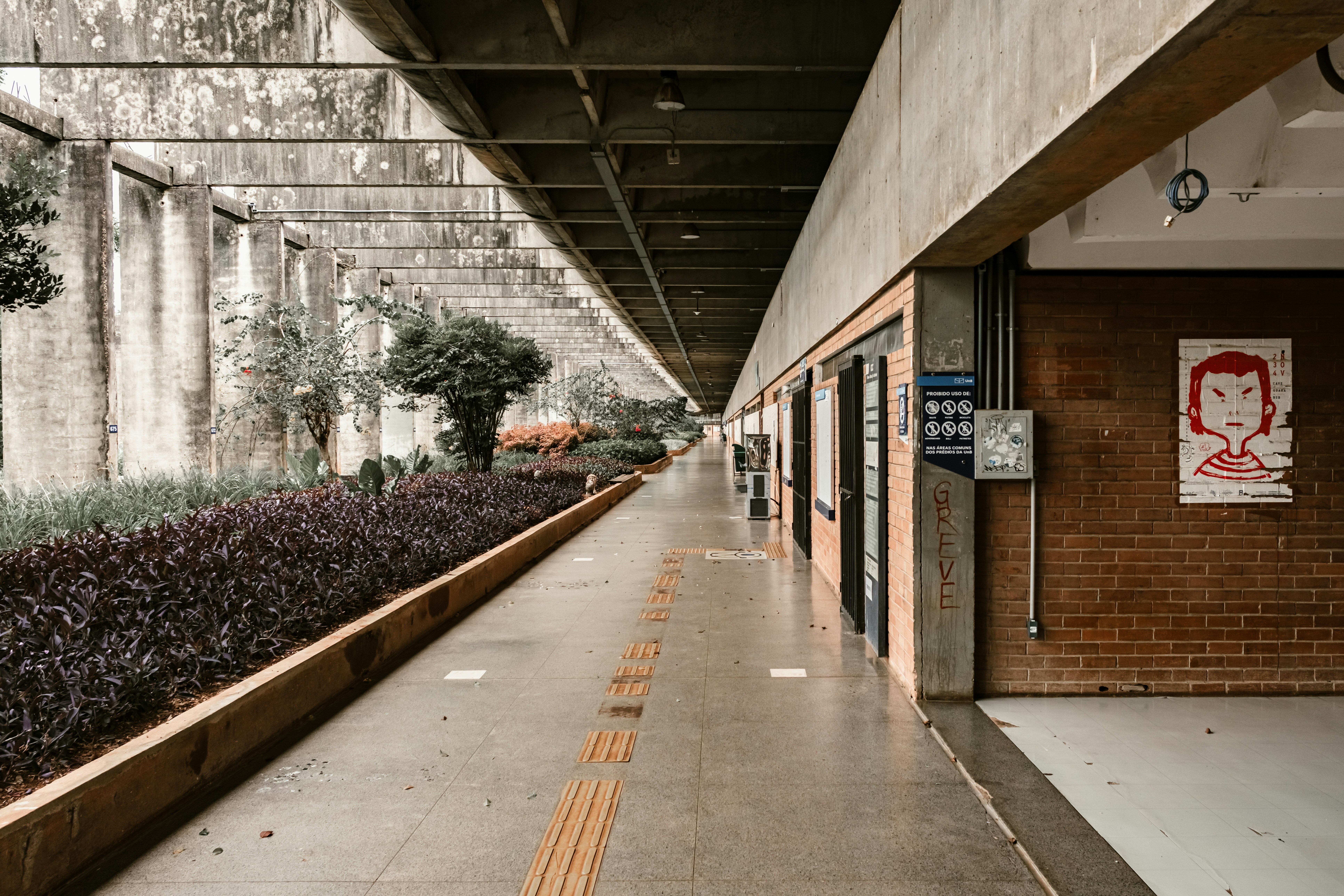Linear Corridor of Quiet Movement