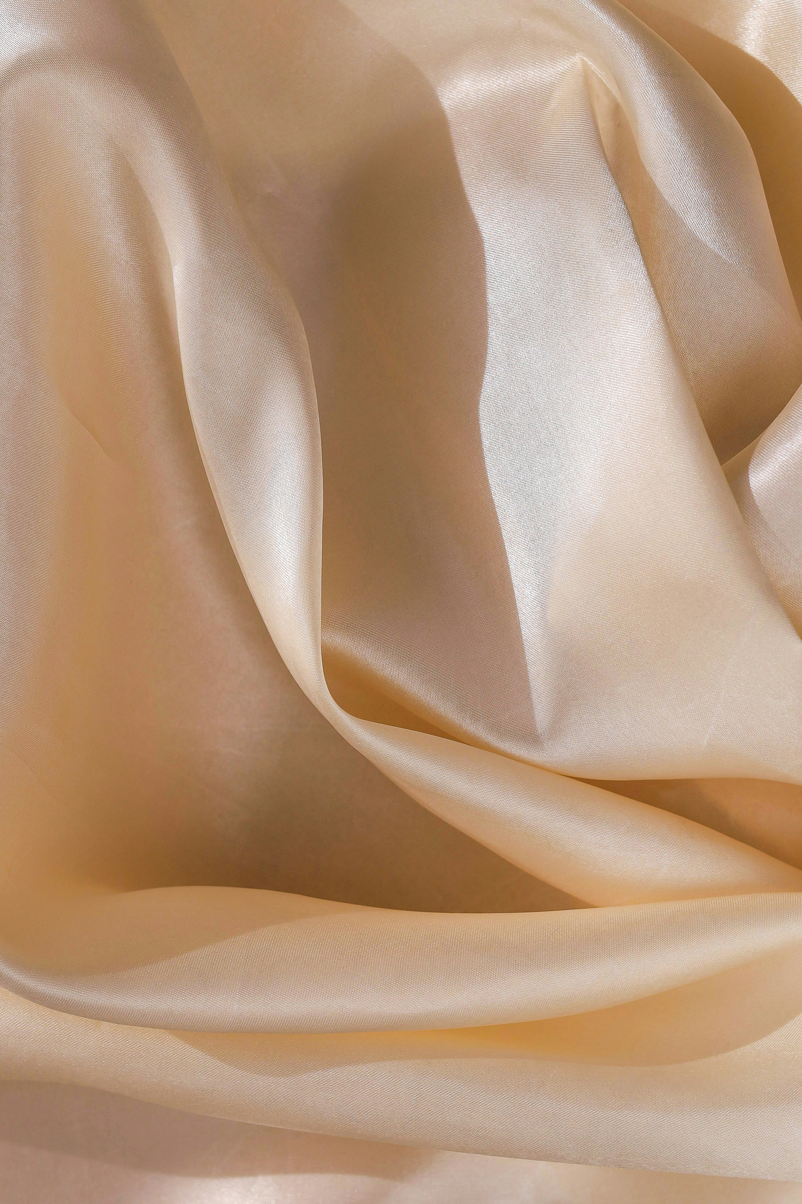 Liquid Velvet: Soft Silk Drapery in Subtle Glow