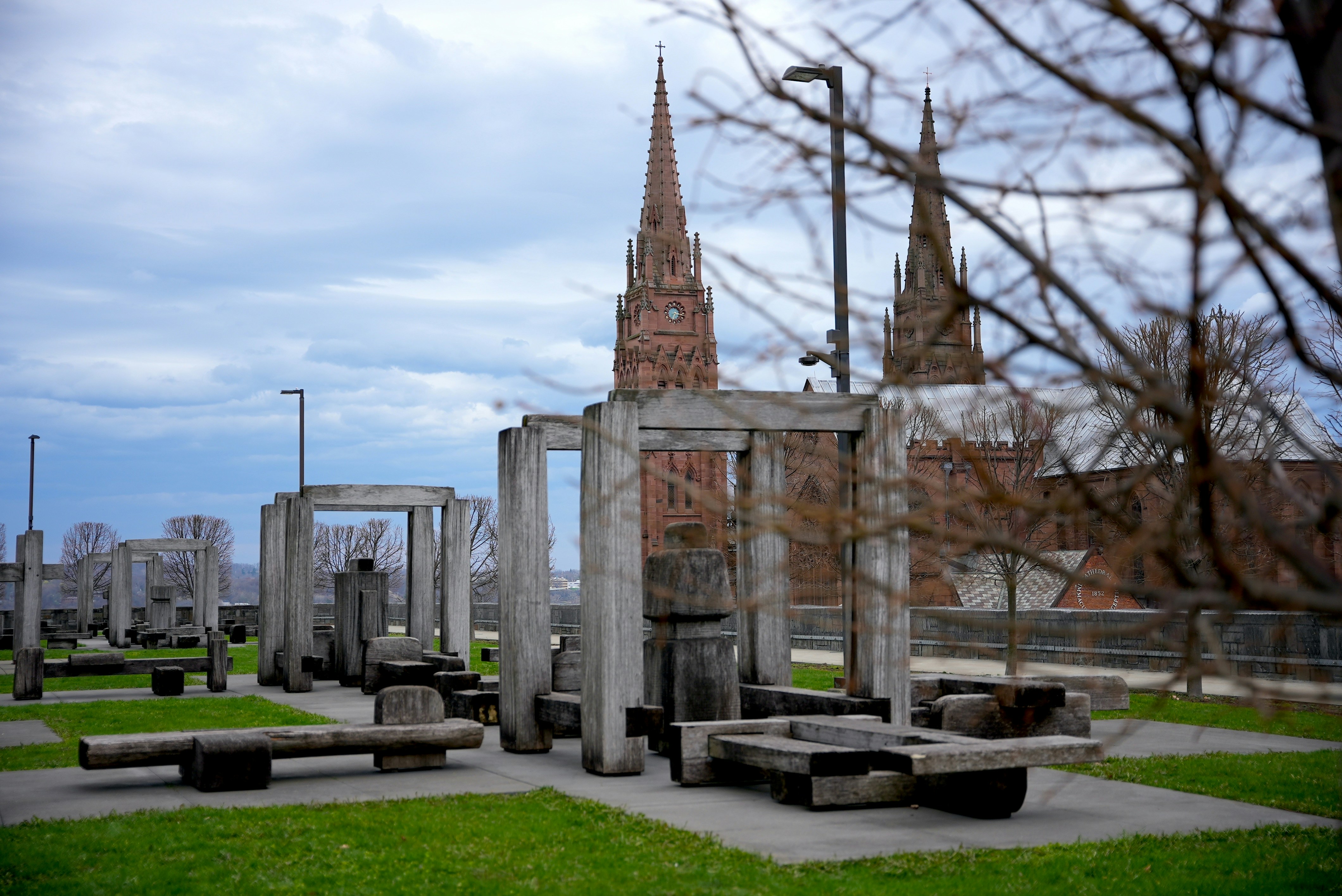 Urban Ruins of Stone and Sky