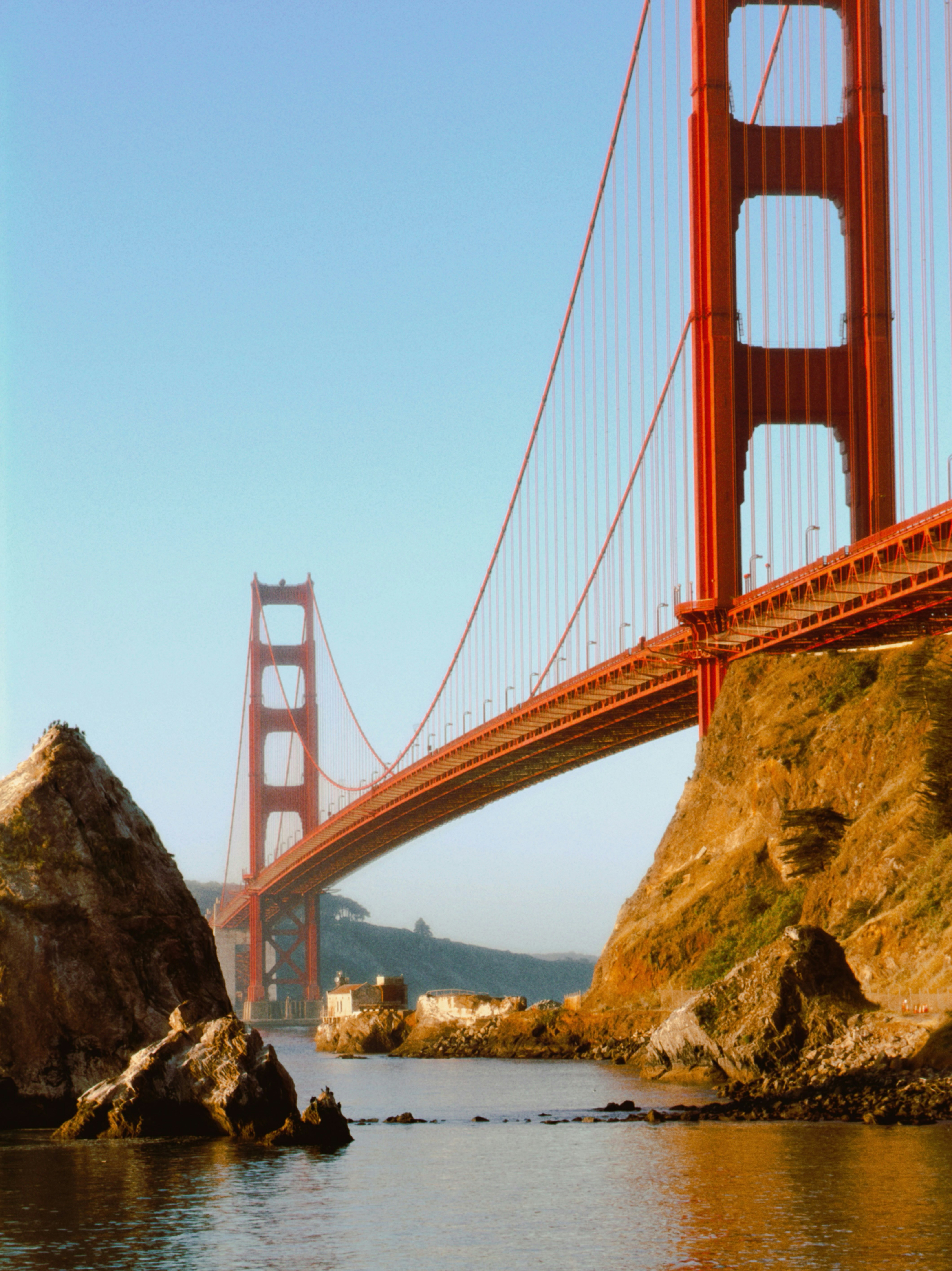Red Span of Sky and Sea: The Golden Gate’s Timeless Reach
