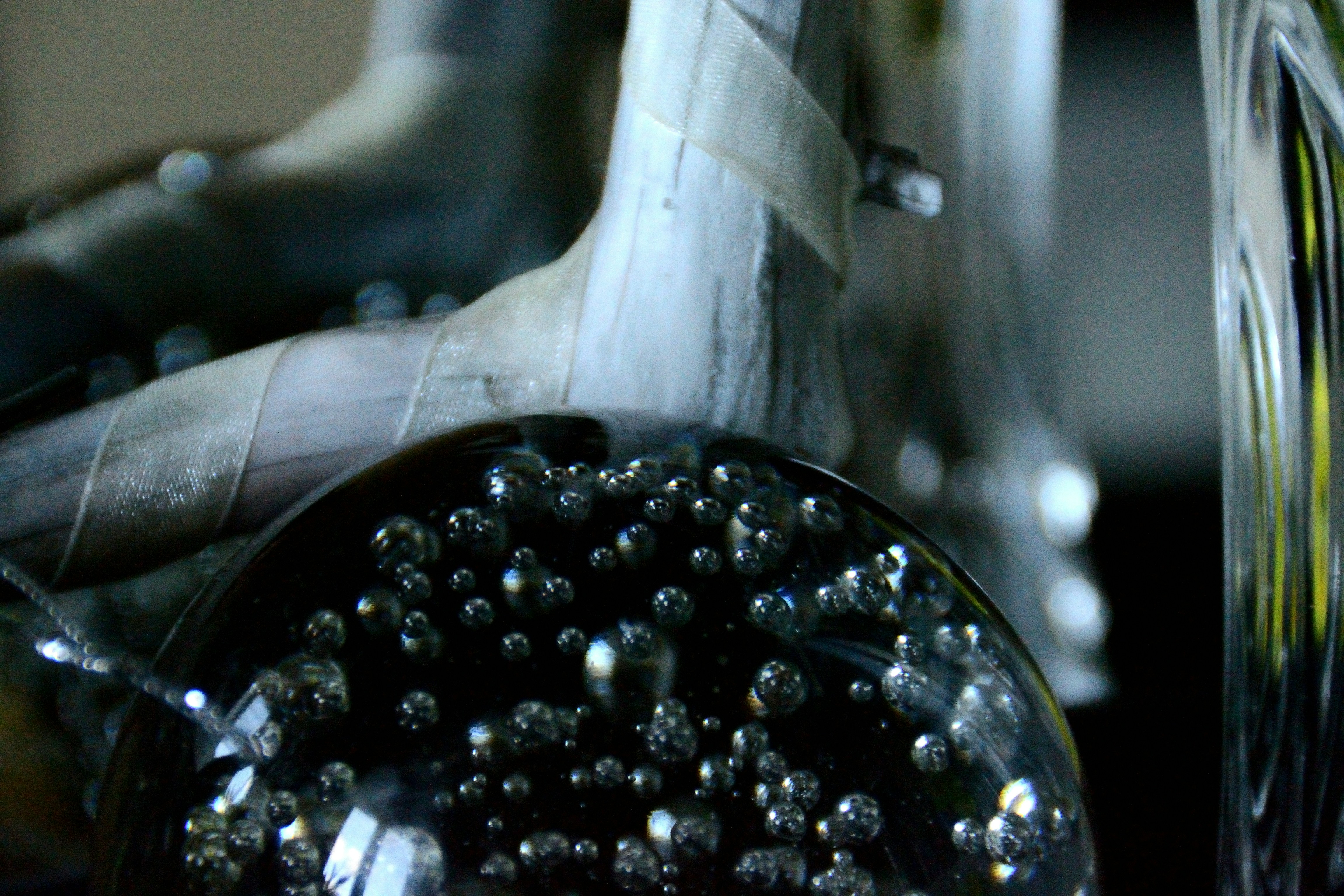 Spinning Glass Orbs: A Close Encounter with Reflections