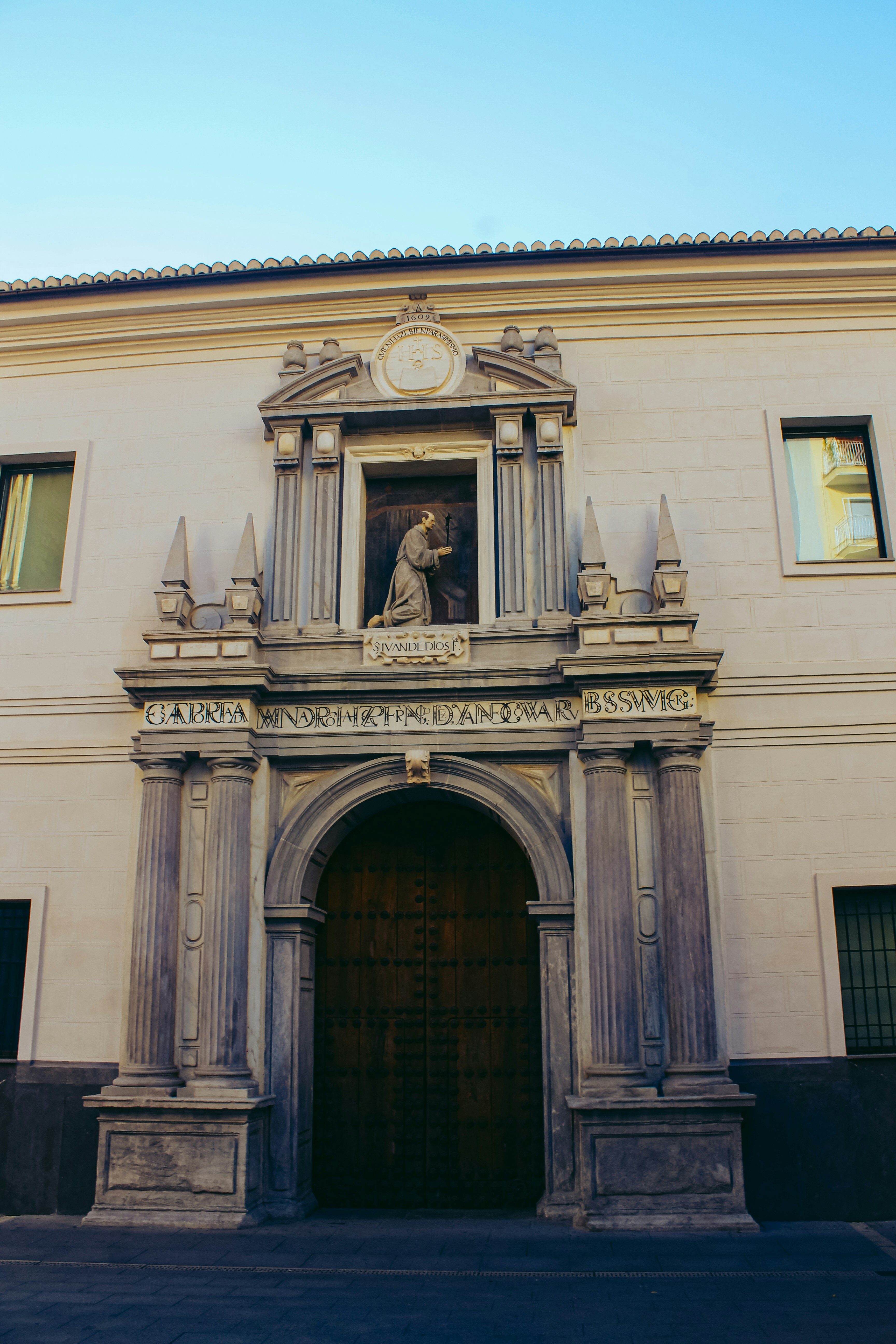 Gateway of Stone and Stonecarved Figures