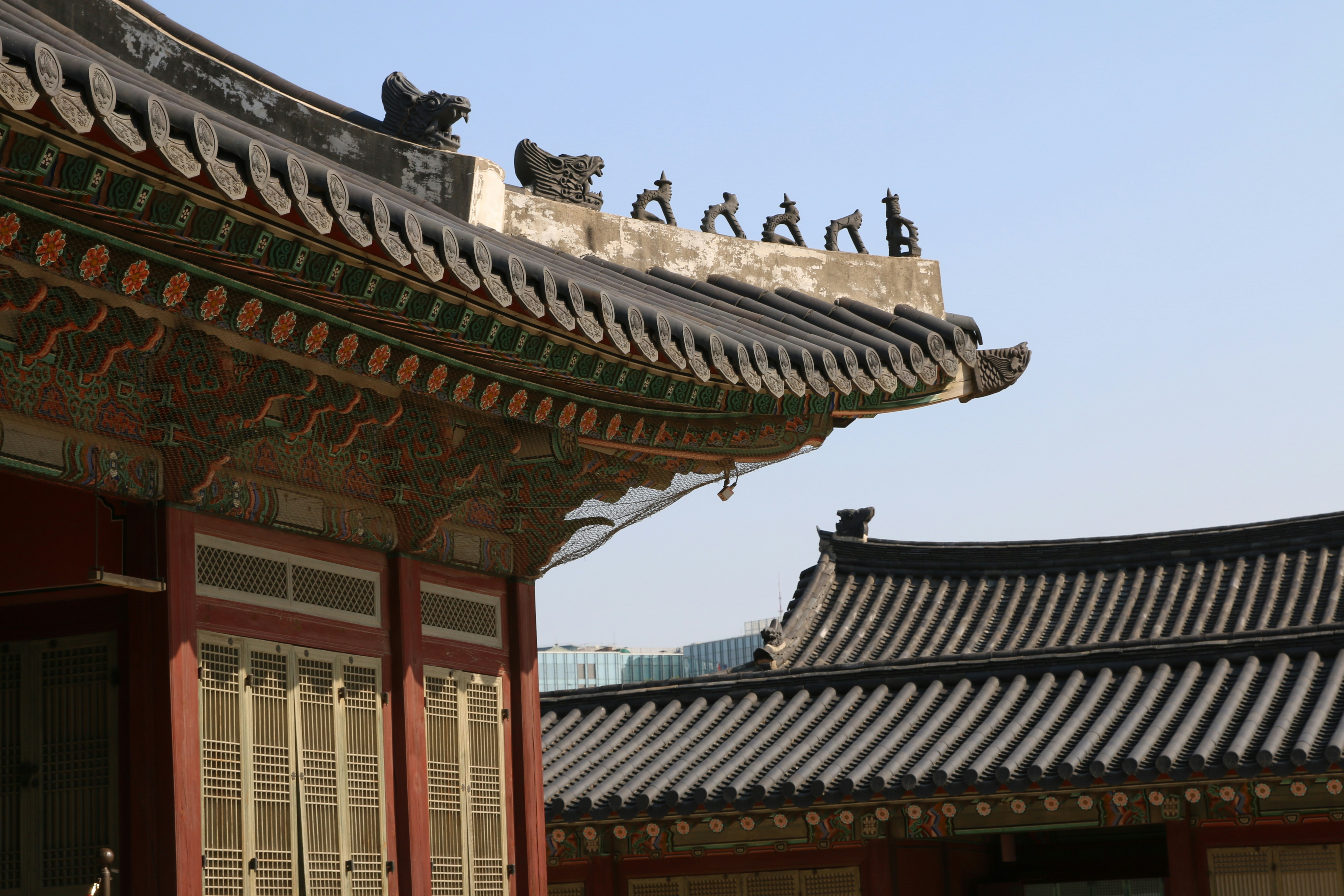 Curved Eaves and Painted Beams: A Corner of Traditional Korean Architecture